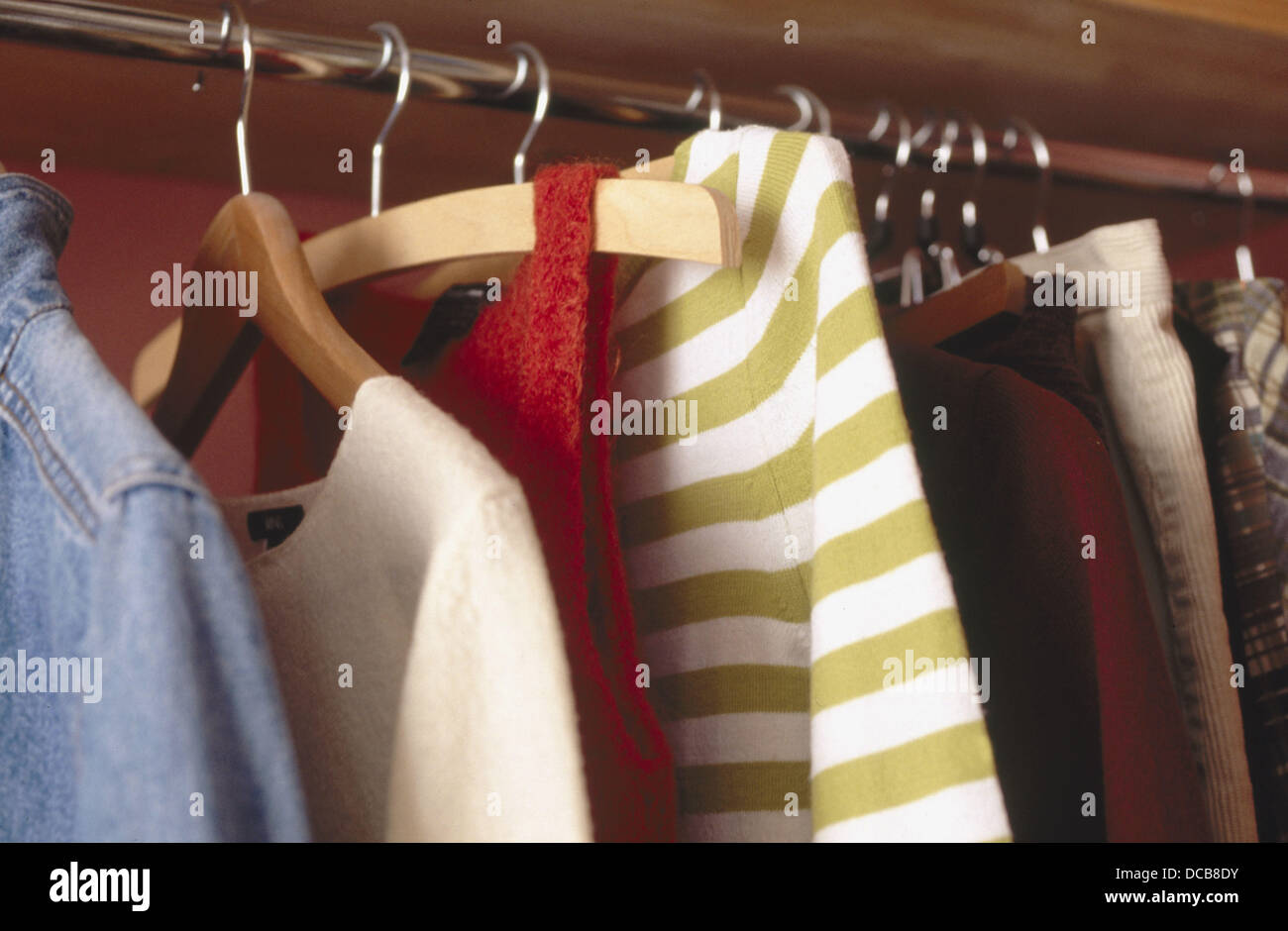 Wool coat clothes hanger hi-res stock photography and images - Alamy