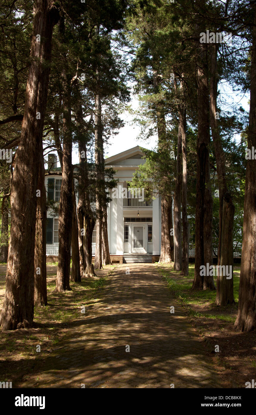 Rowan Oak the home of William Faulkner in Oxford Mississippi USA Stock ...