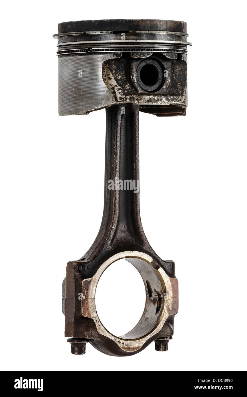 Piston and connecting rod Stock Photo - Alamy
