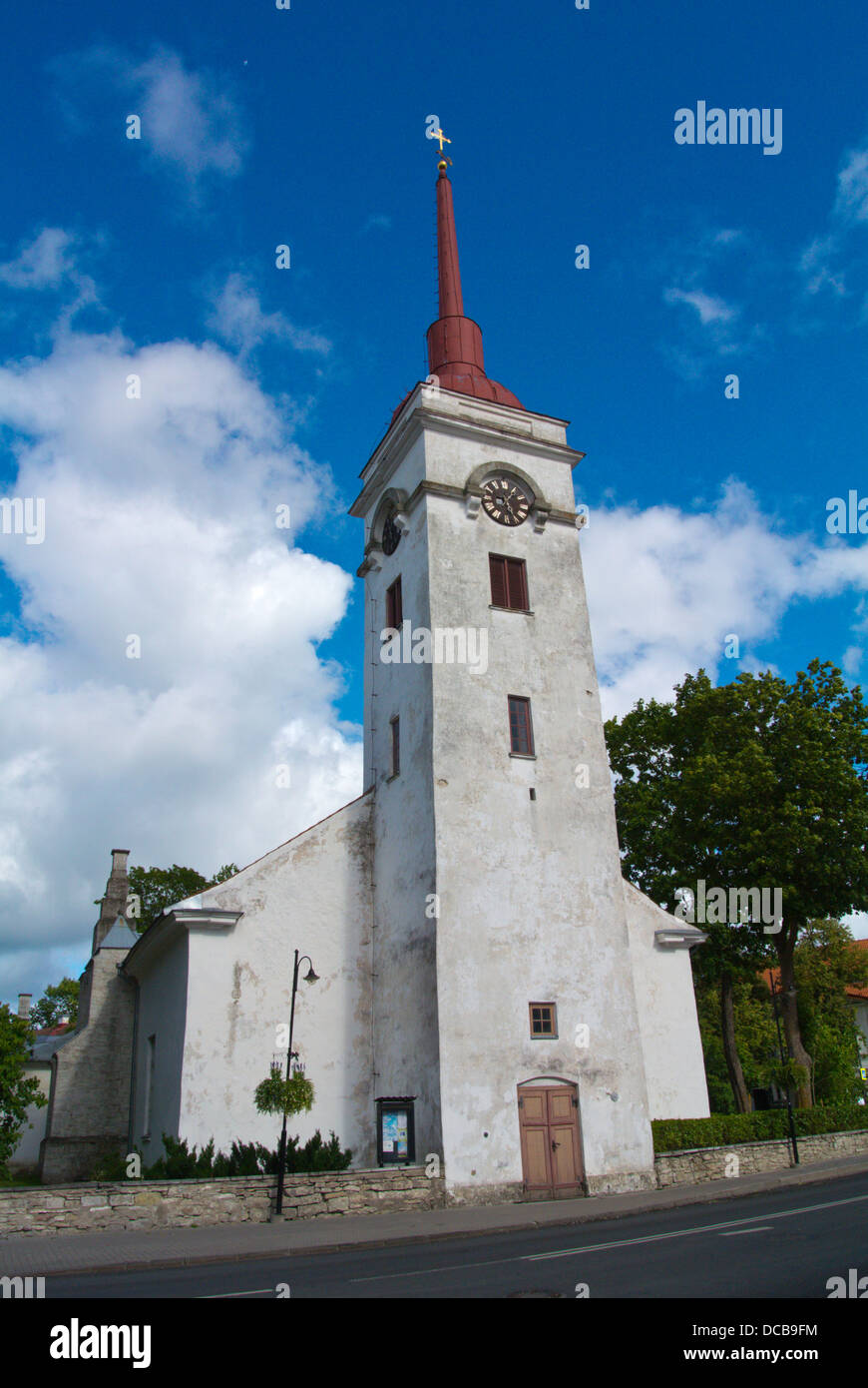 Laurentiuse kirik the St Laurence church Kuressaare town Saaremaa ...