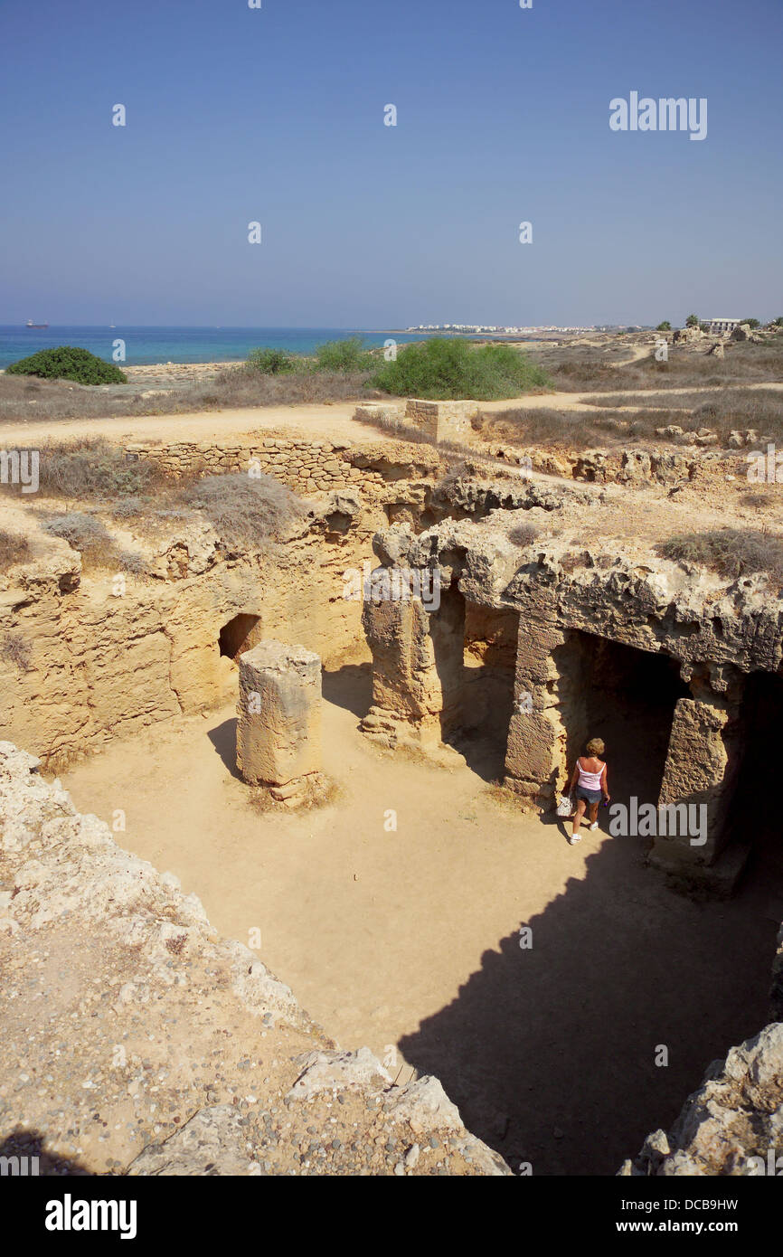 Tombs of the Kings. Pafos. Republic of Cyprus (Greek/Southern Cyprus ...