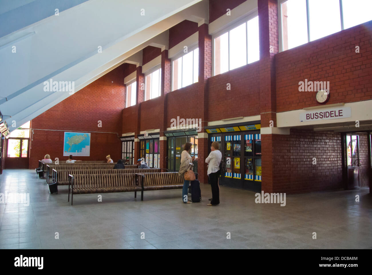 Bus station interior hi-res stock photography and images - Alamy