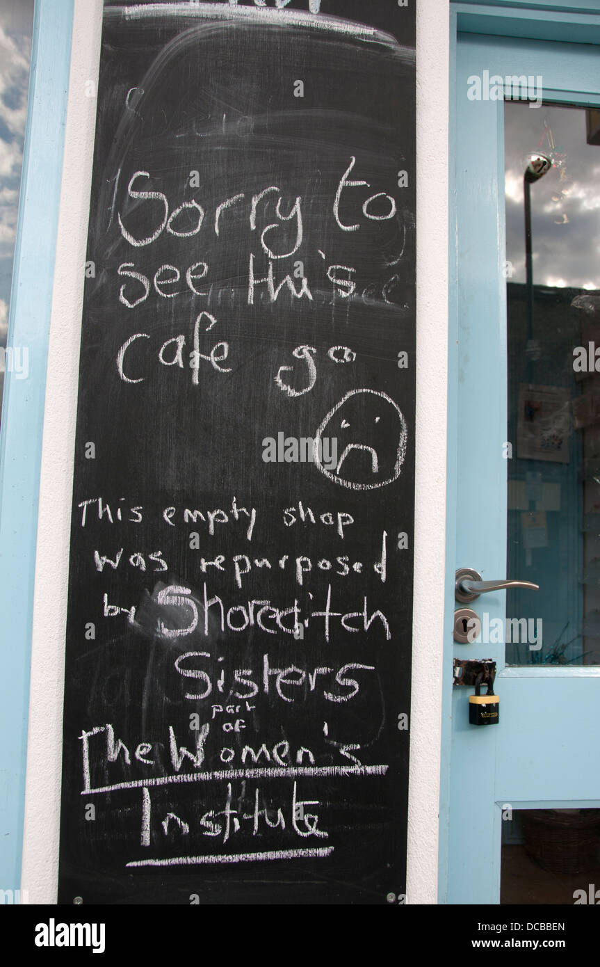 Market cafe sign hi-res stock photography and images - Alamy