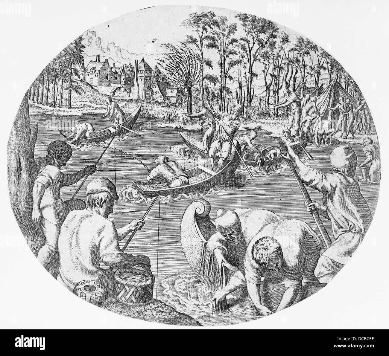 Ancient Egyptian Fishing Stock Photos & Ancient Egyptian Fishing Stock ...