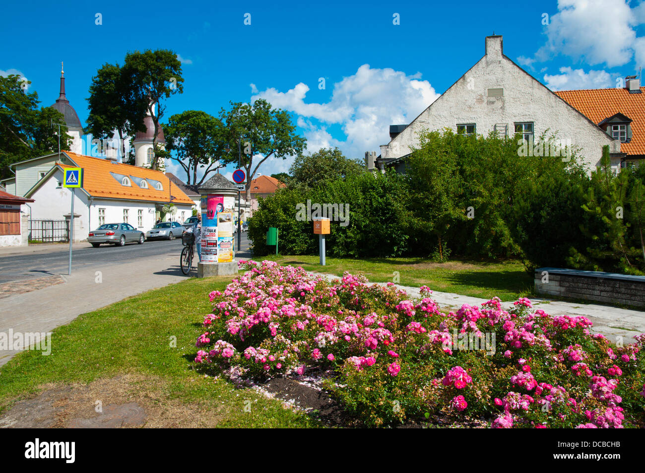 Kuressaare town Saaremaa island Estonia northern Europe Stock Photo - Alamy