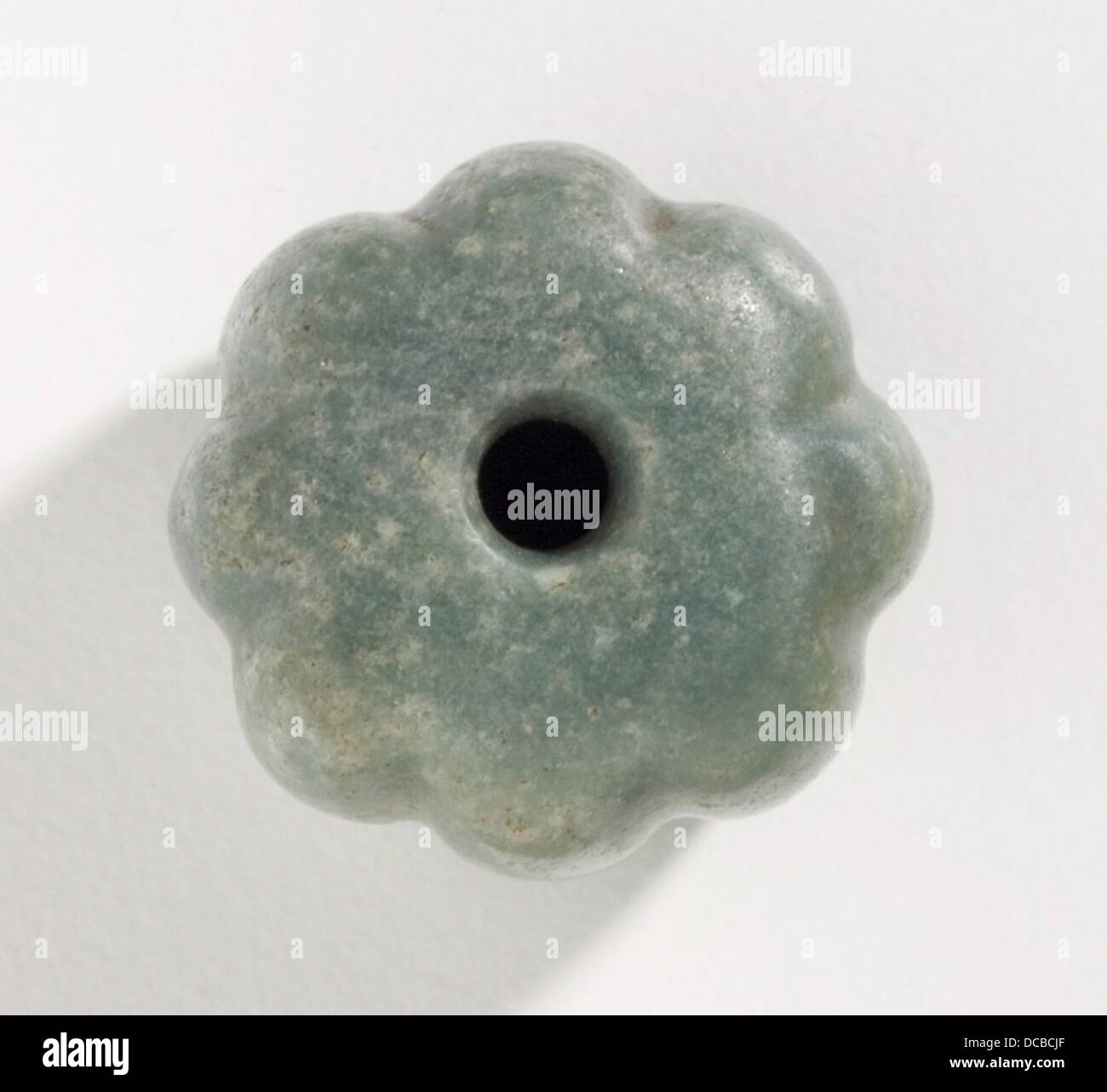 This fluted bead is part of the Los Angeles County Museum of Art’s ...