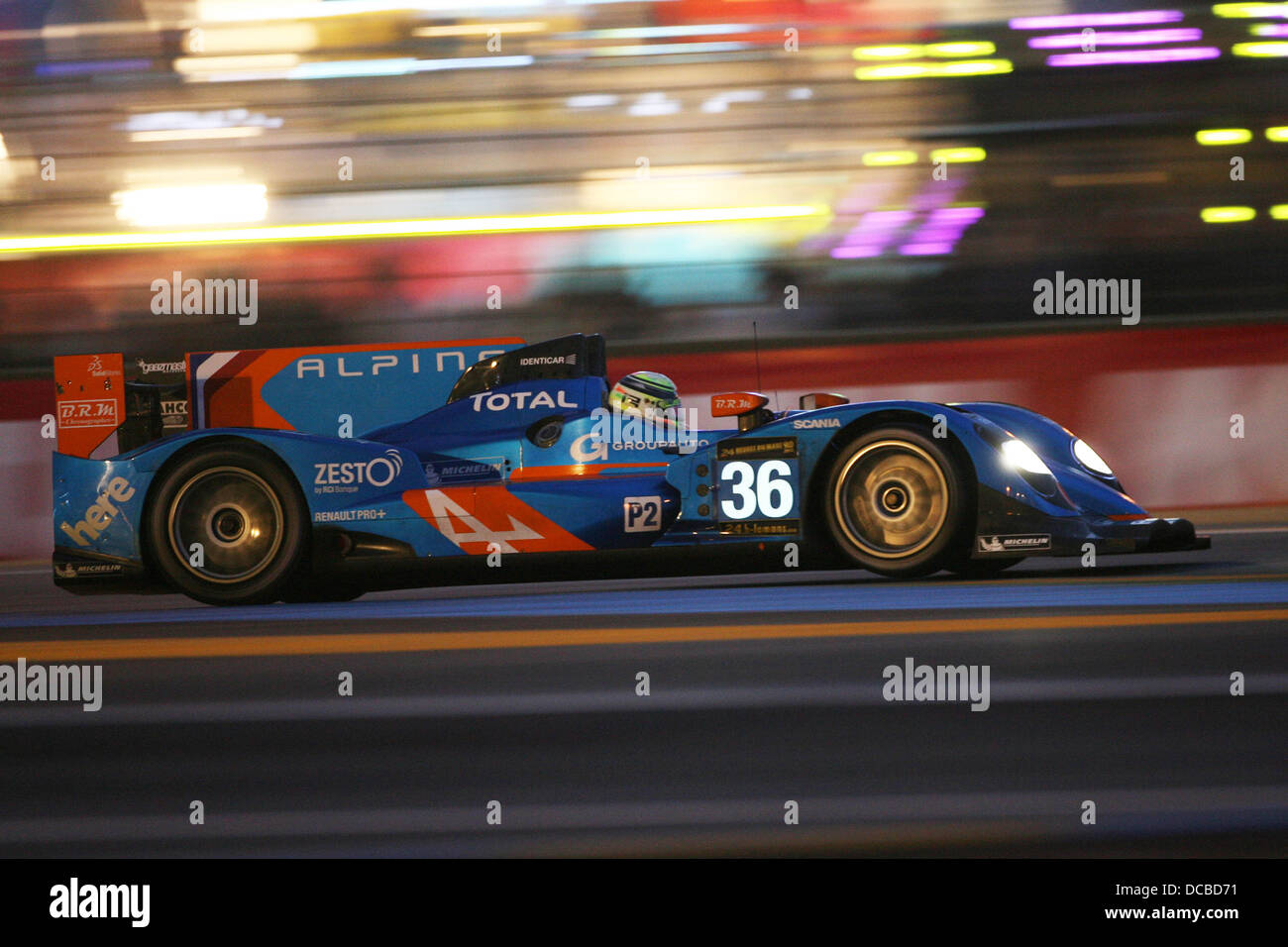 Alpine LMP2 at Le Mans 24 Hours, 2013 Stock Photo - Alamy
