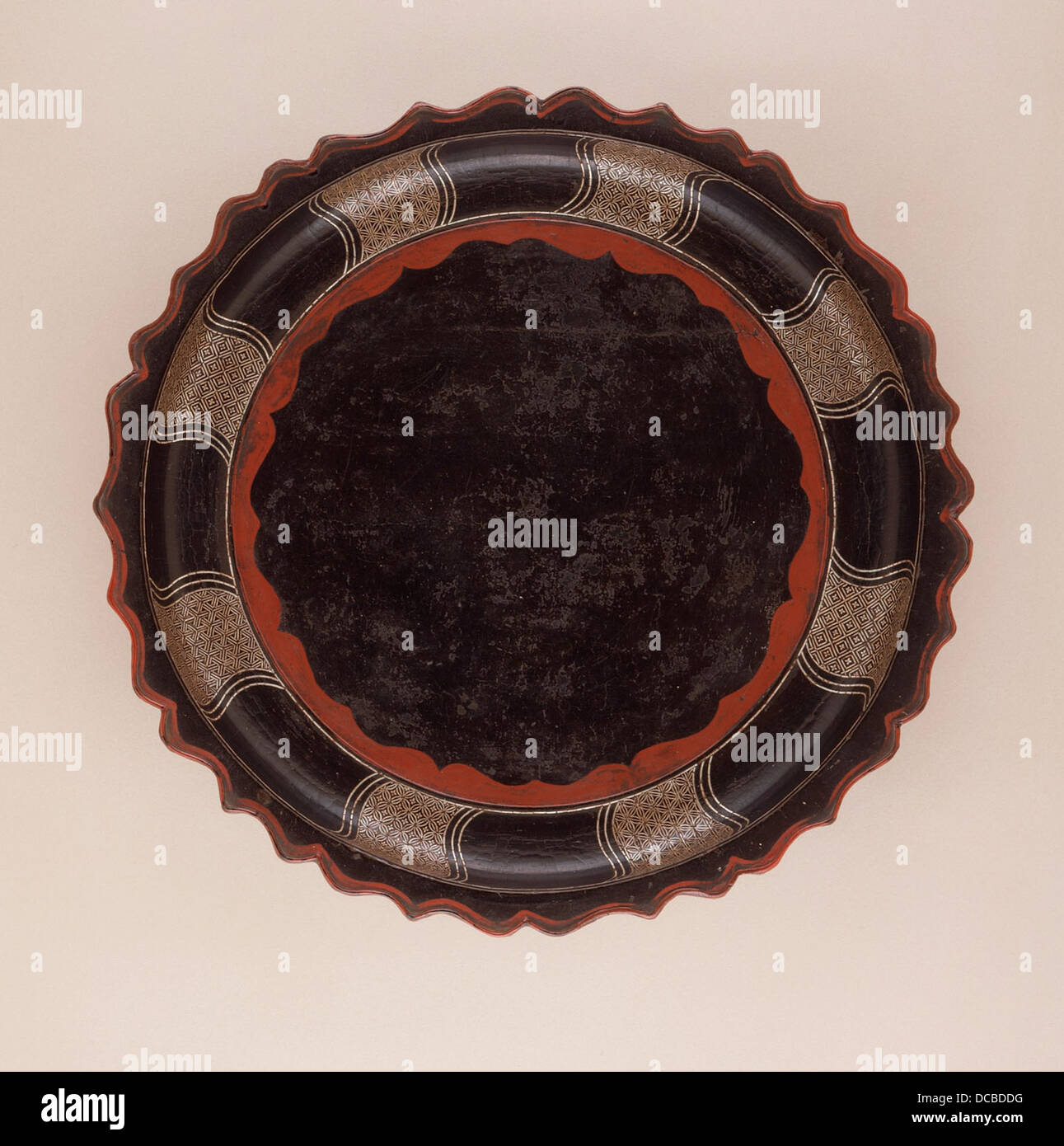 This foliate tray with diaper patterns, part of the LACMA collection ...