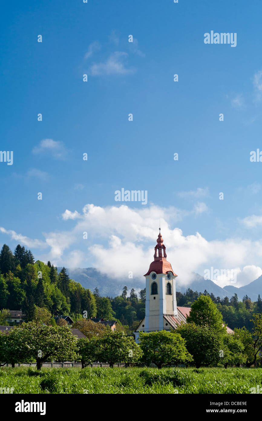Slovenian rural scenery Stock Photo - Alamy