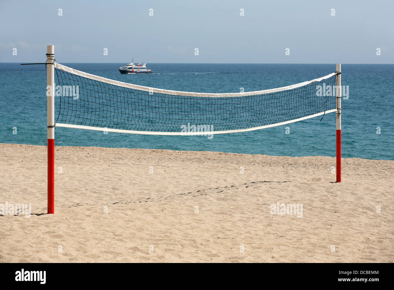 Beach volley ball field hi-res stock photography and images - Alamy