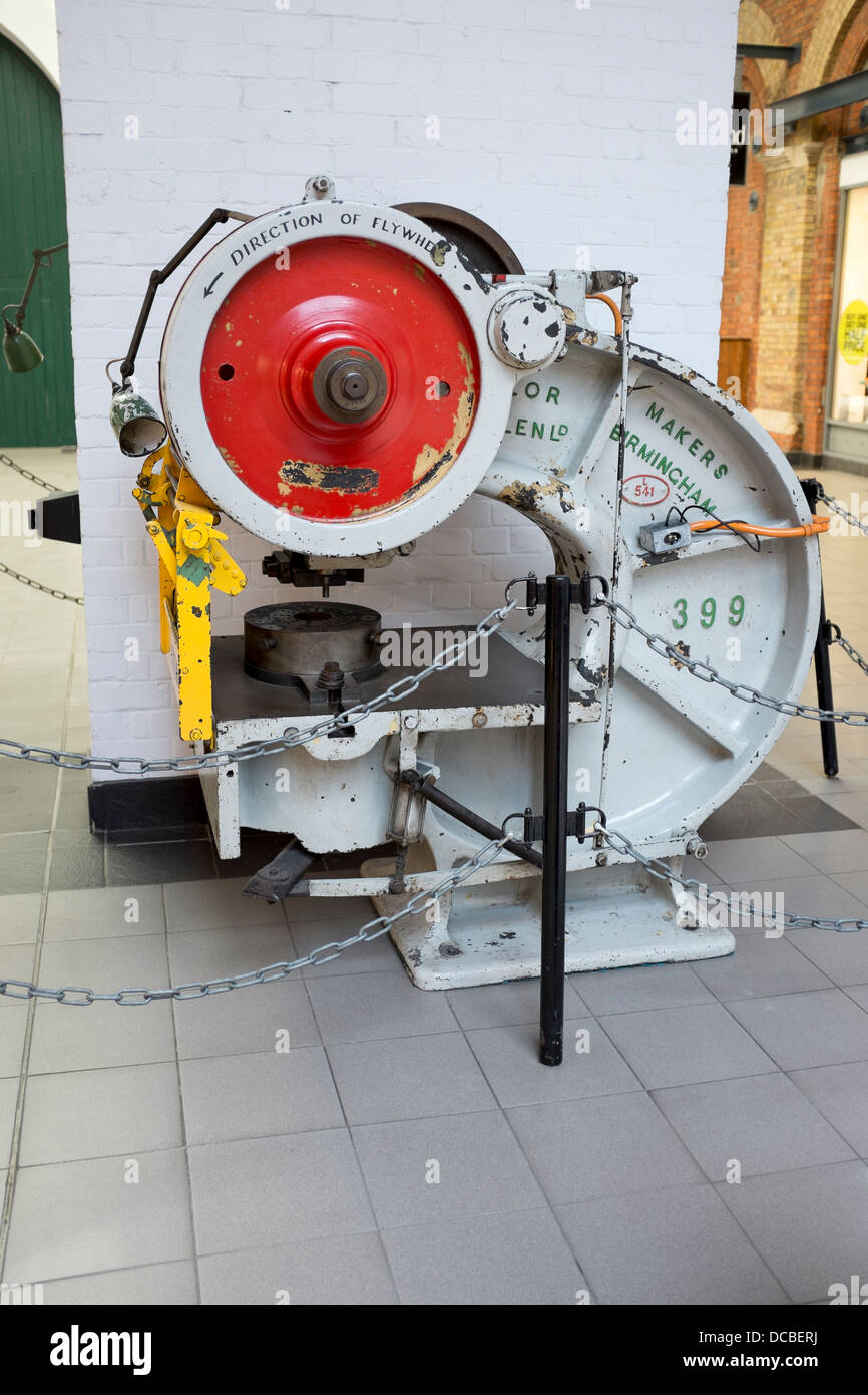 Traditional Factory Machine at Swindon Outlet Centre Stock Photo - Alamy