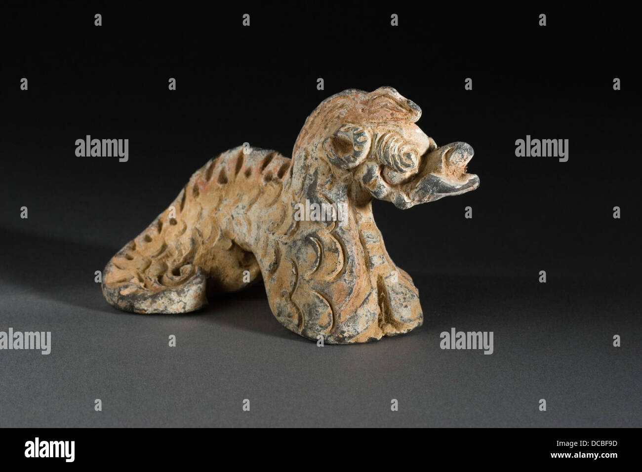 This funerary sculpture depicts animals of the Chinese Zodiac ...