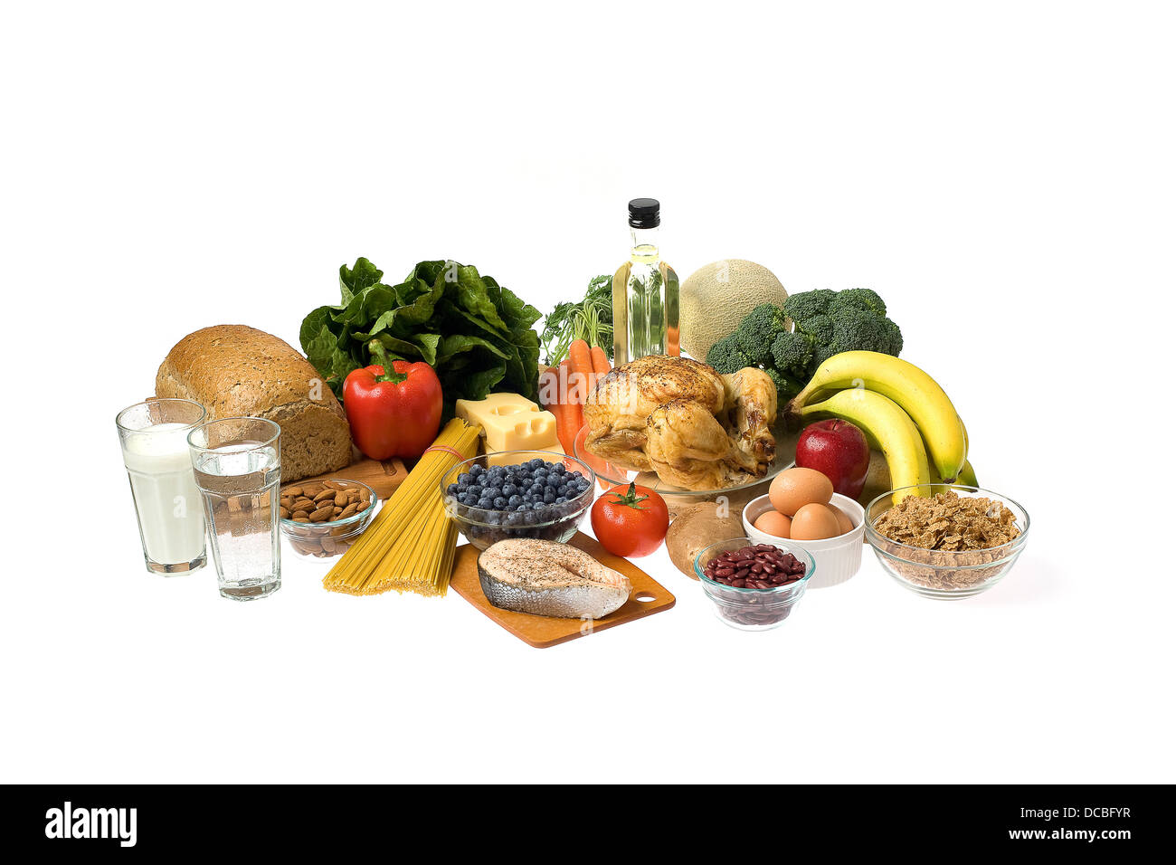 Food layout hi-res stock photography and images - Alamy