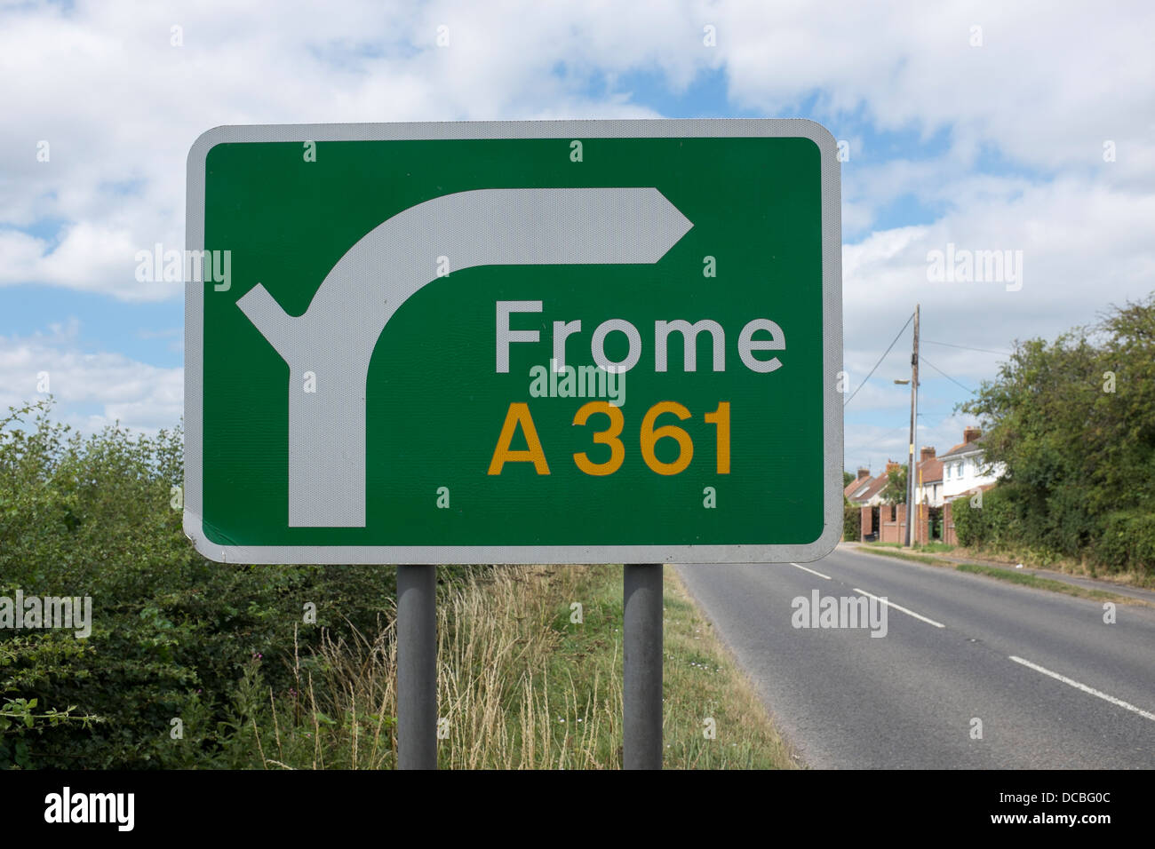 Somerset road sign hi-res stock photography and images - Alamy
