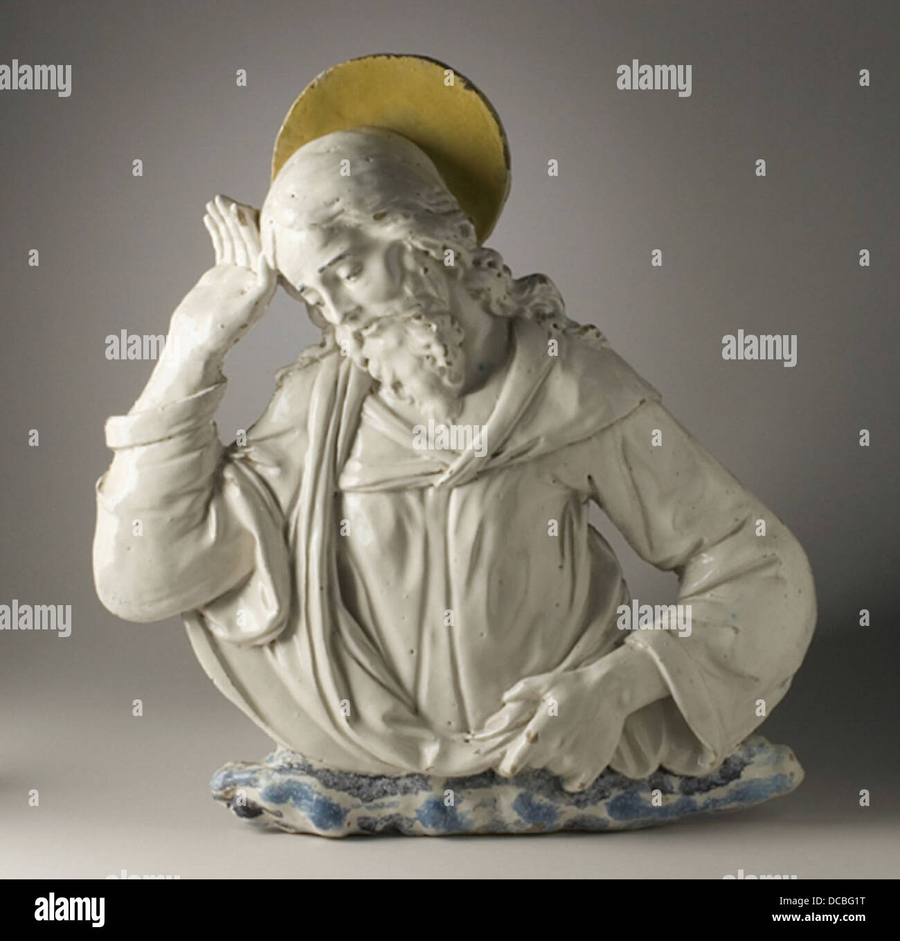 Group of Four Figures- Virgin, Angel, God the Father, Dove 47.8.1a-d (1 ...