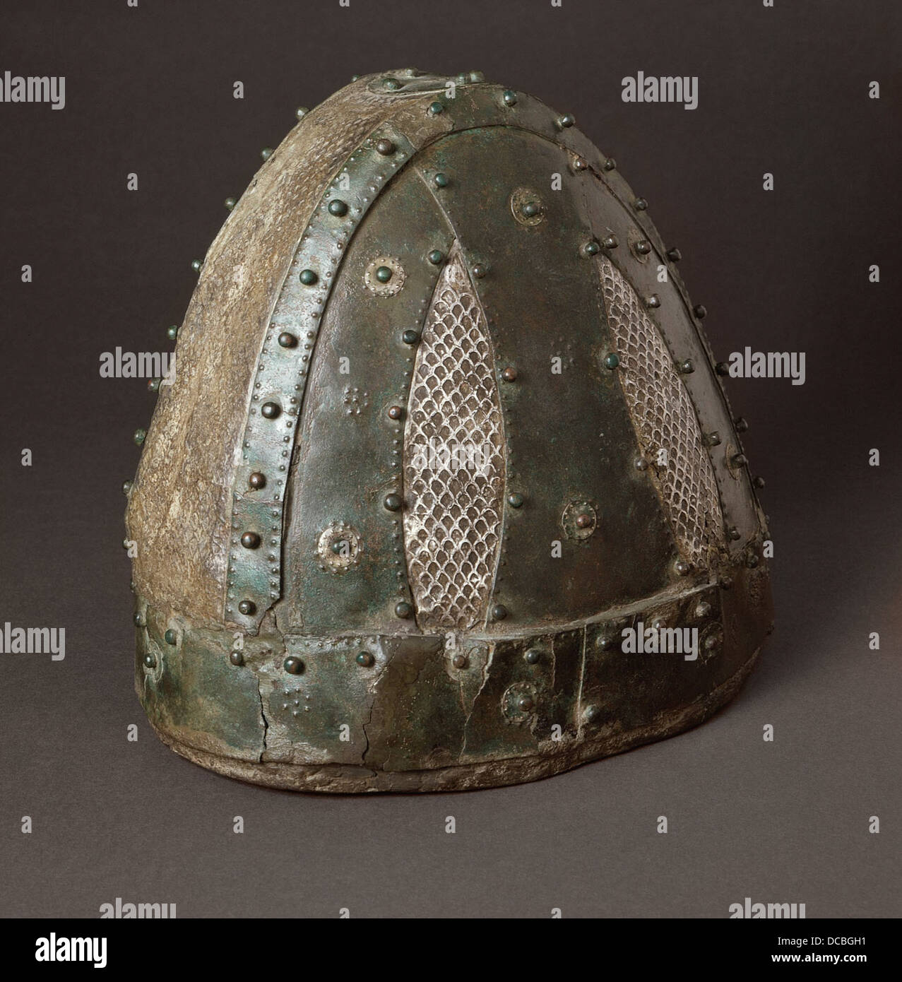 This ancient helmet, part of the Los Angeles County Museum of Art ...