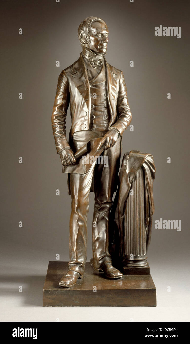 This portrait of Henry Clay, part of the LACMA collection, depicts the ...