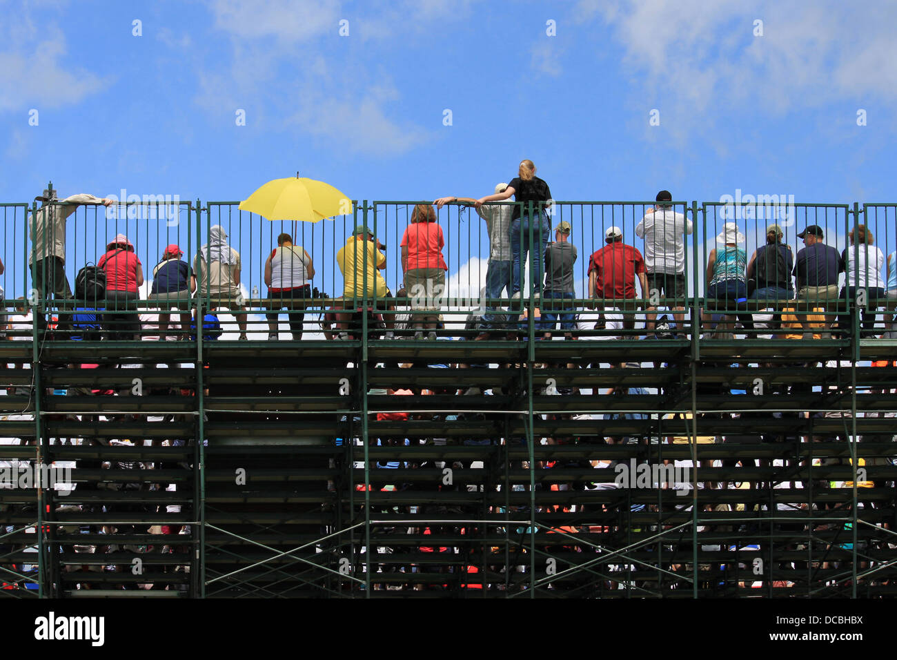 Bleacher seating hi-res stock photography and images - Alamy