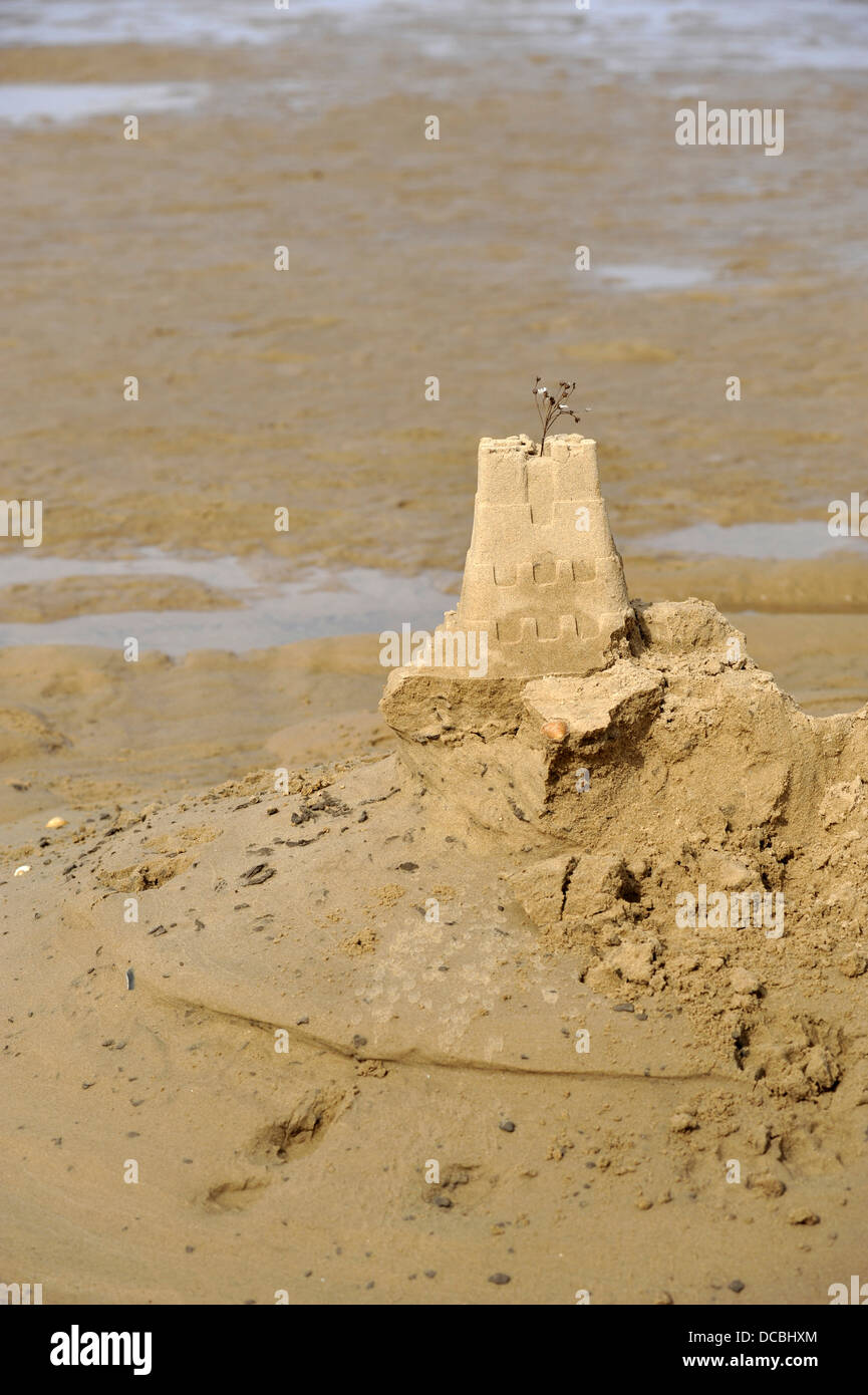 Destroyed sand castle hi-res stock photography and images - Alamy
