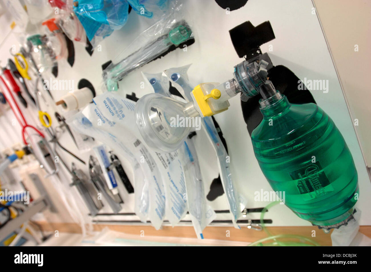 The Resuscitation Unit at the Royal Devon & Exeter Hospital Stock Photo ...