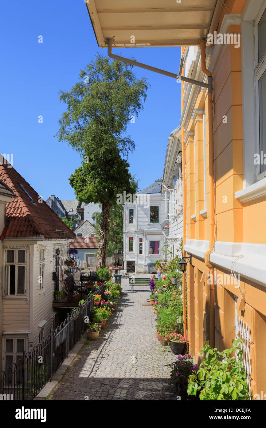 Houses on steep street in hi-res stock photography and images - Alamy