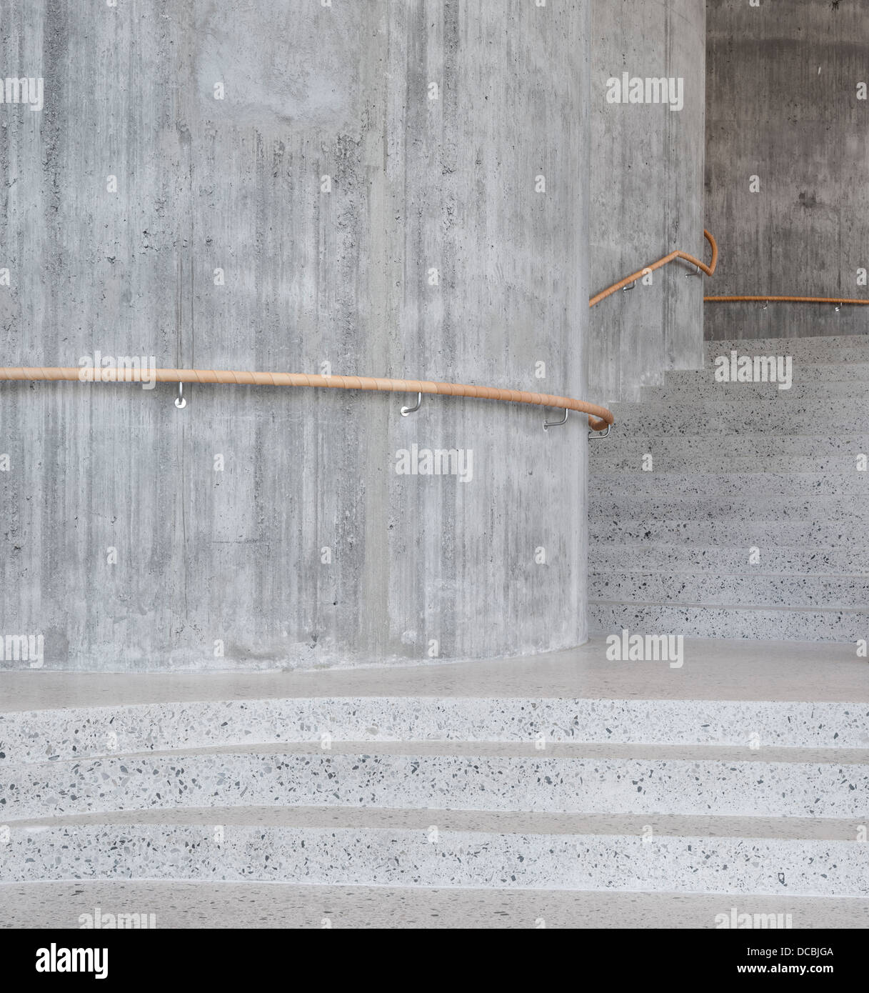 SEB Headquarters staircase interior, Copenhagen, Denmark Stock Photo ...