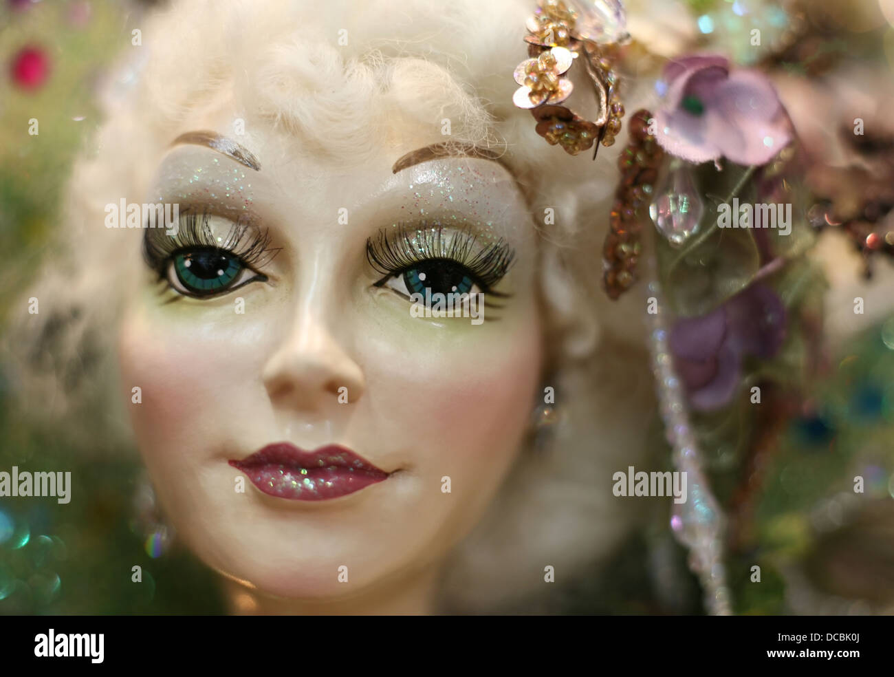 Portrait of a doll Stock Photo - Alamy