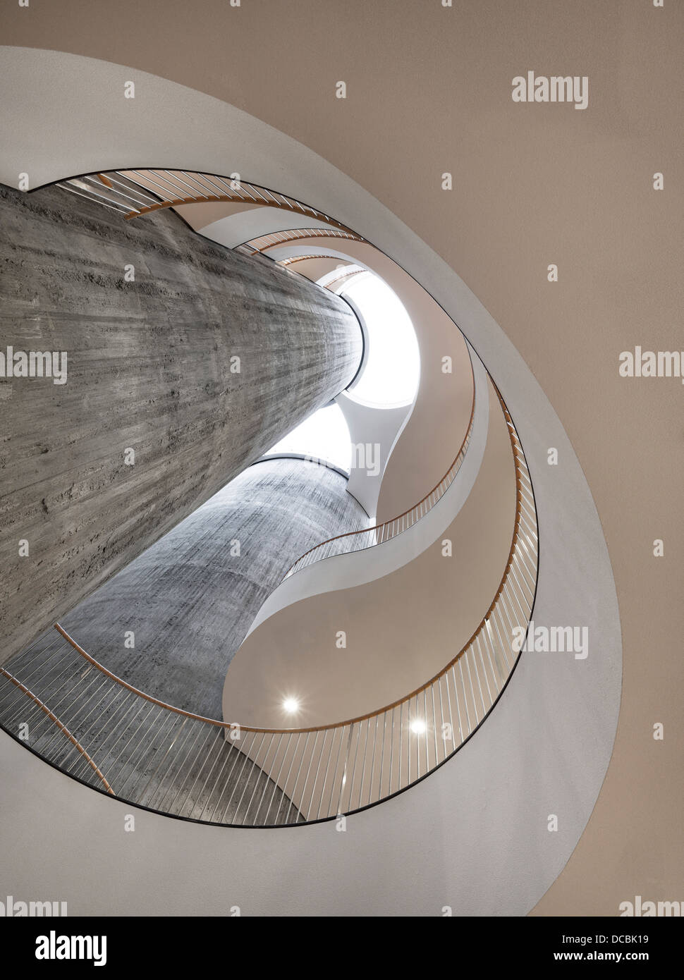 SEB Headquarters atrium interior, Copenhagen, Denmark Stock Photo - Alamy