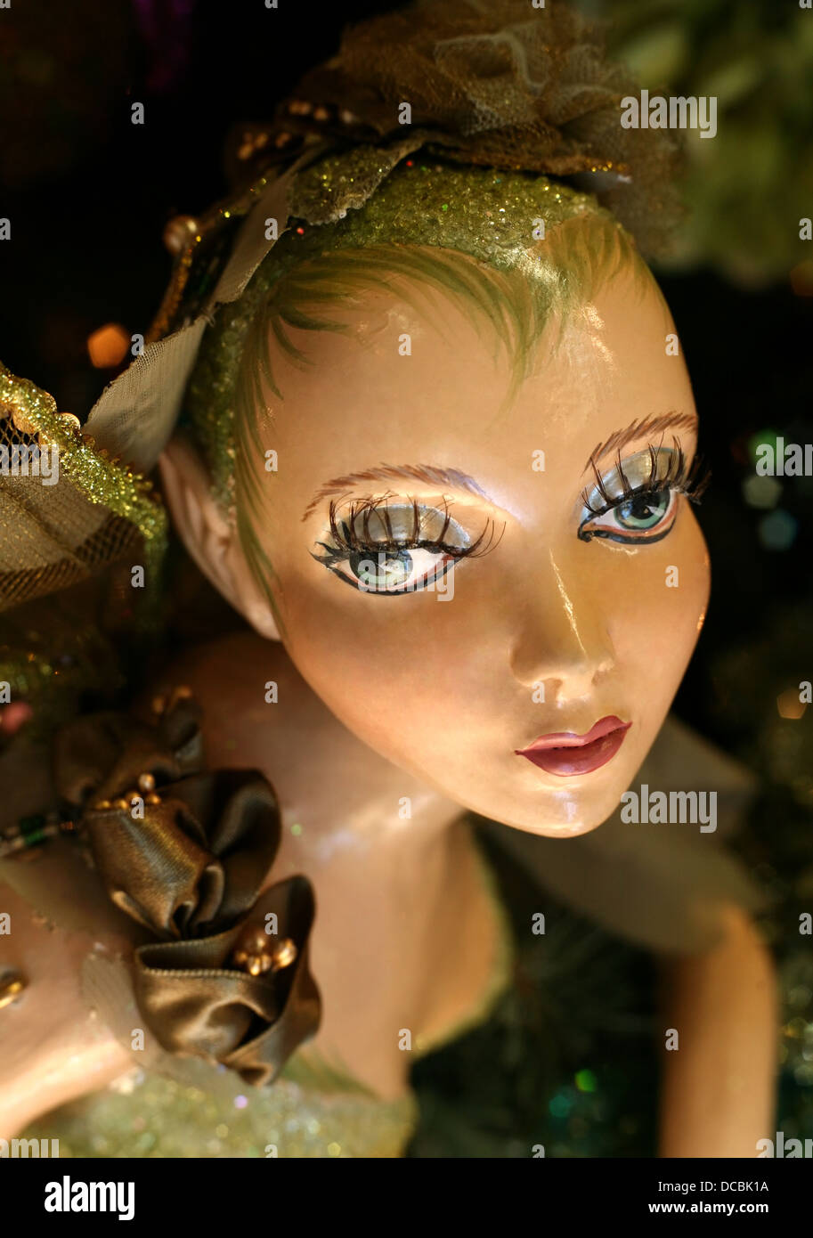 Portrait of a doll Stock Photo - Alamy