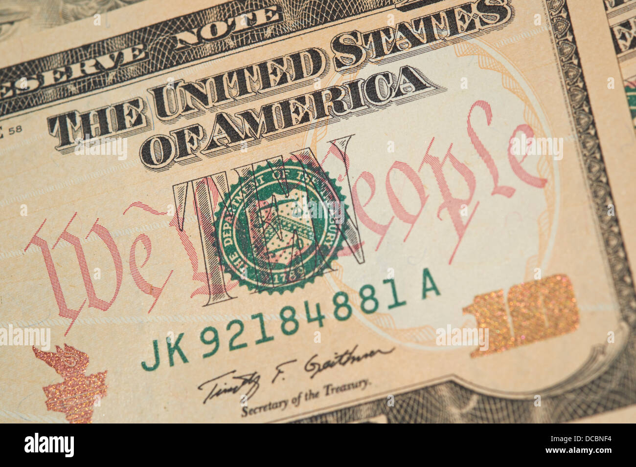 American Currency, American Dollars Stock Photo - Alamy
