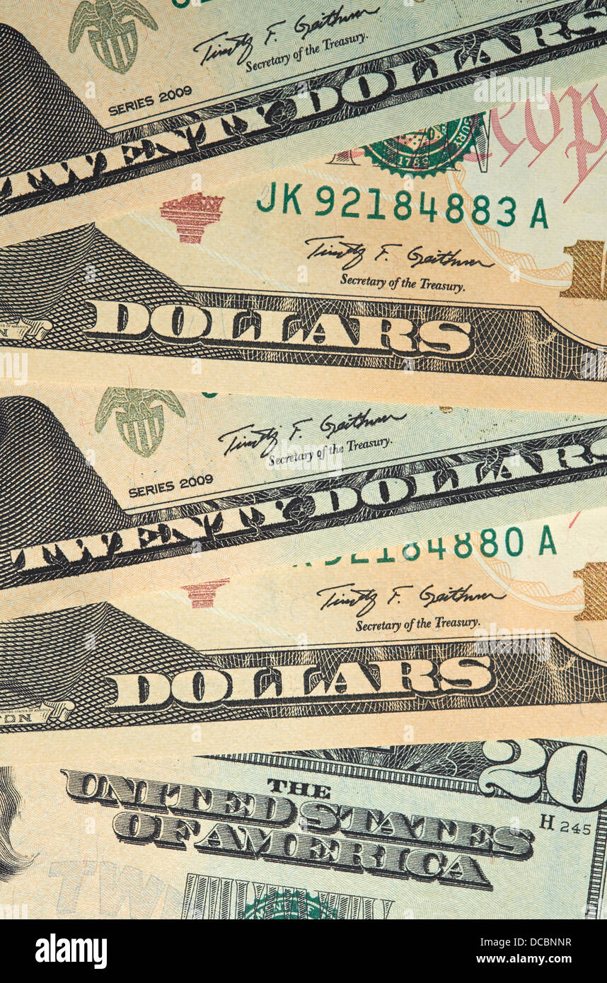 American Currency, American Dollars Stock Photo - Alamy