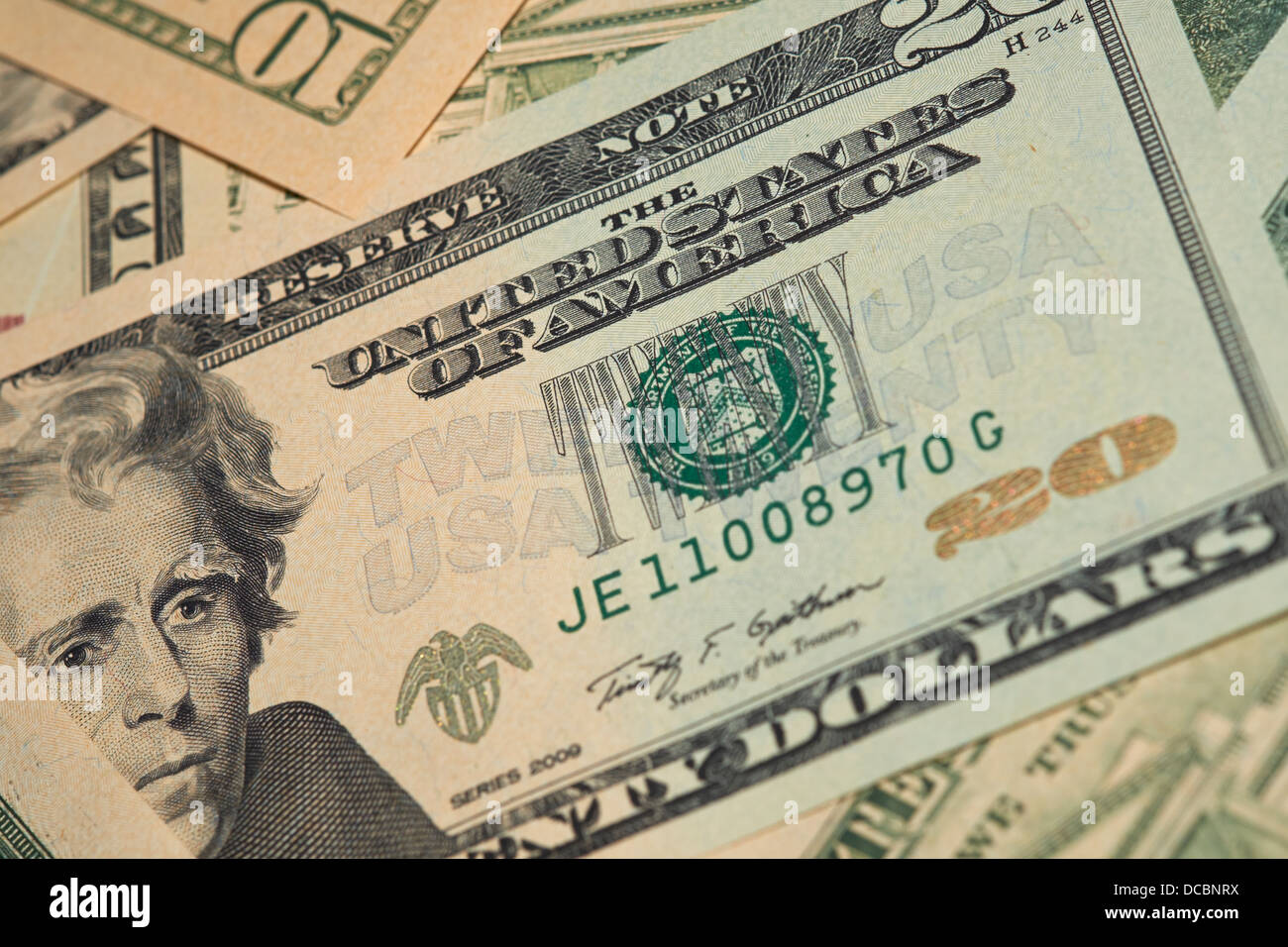 American Currency, American Dollars Stock Photo - Alamy