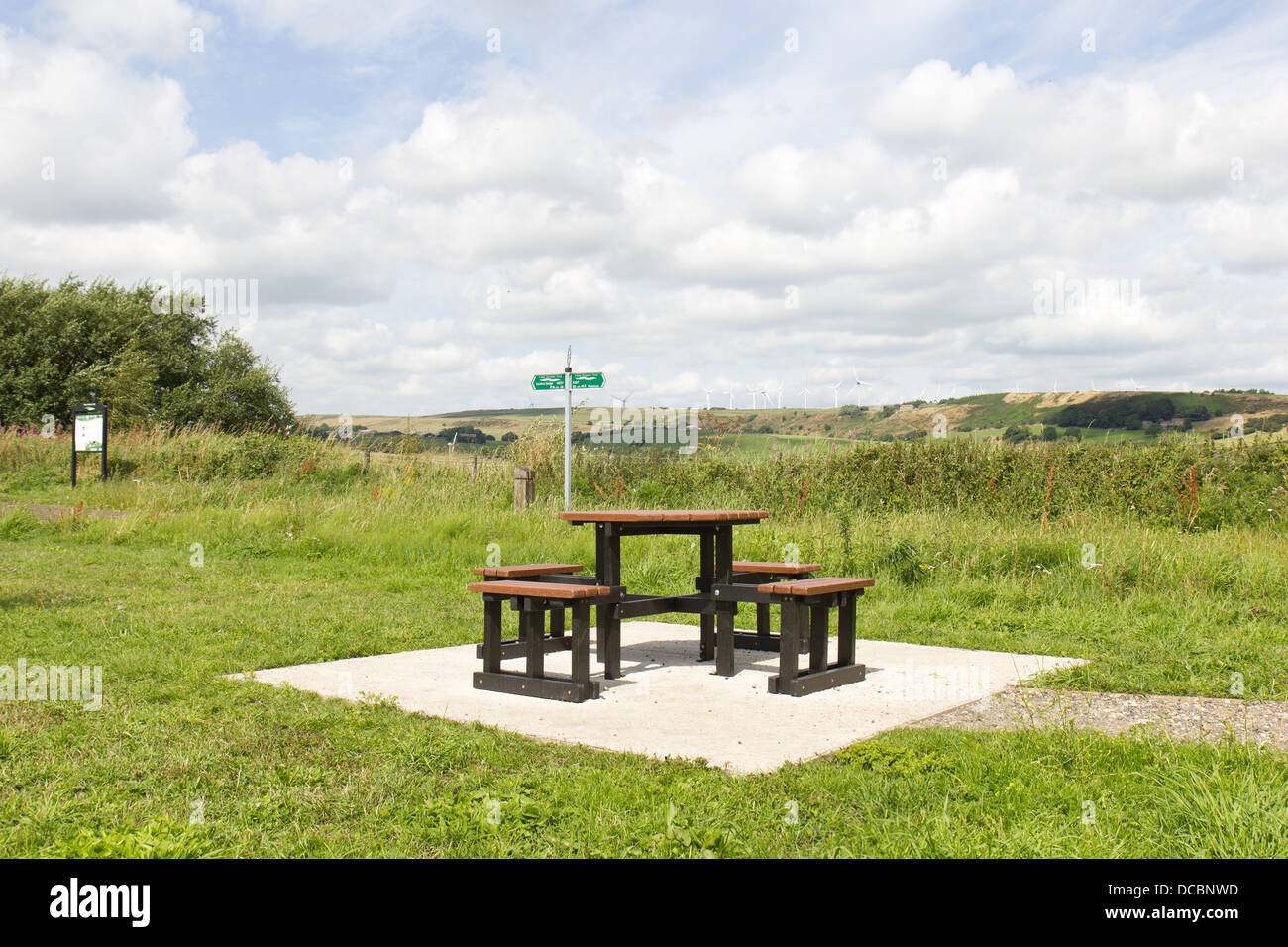 The Trans Pennine trail for cyclists, pedestrians and horse riders ...
