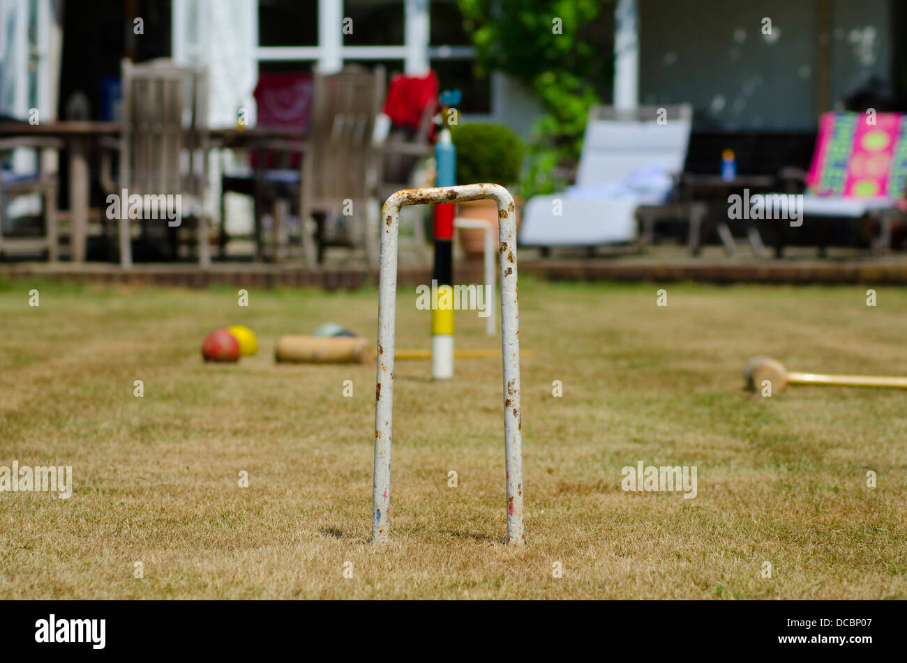Croquet mallet hi-res stock photography and images - Alamy