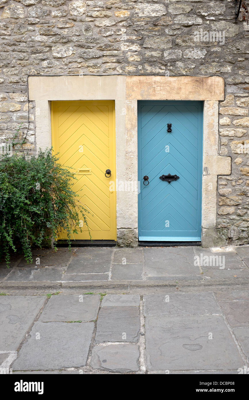 Terraced Houses Sheppards Barton Frome Stock Photo - Alamy