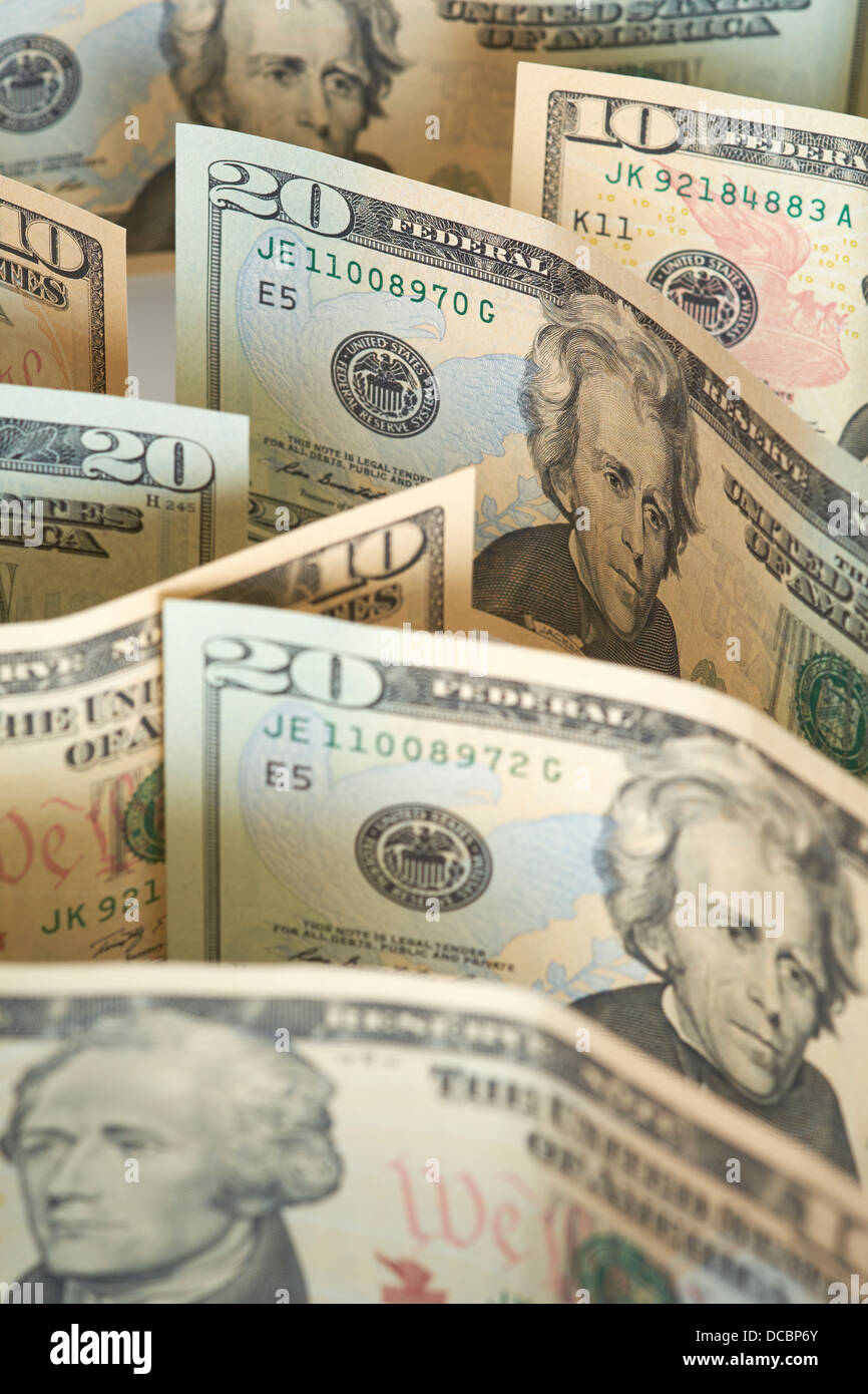 American Currency, American Dollars Stock Photo - Alamy