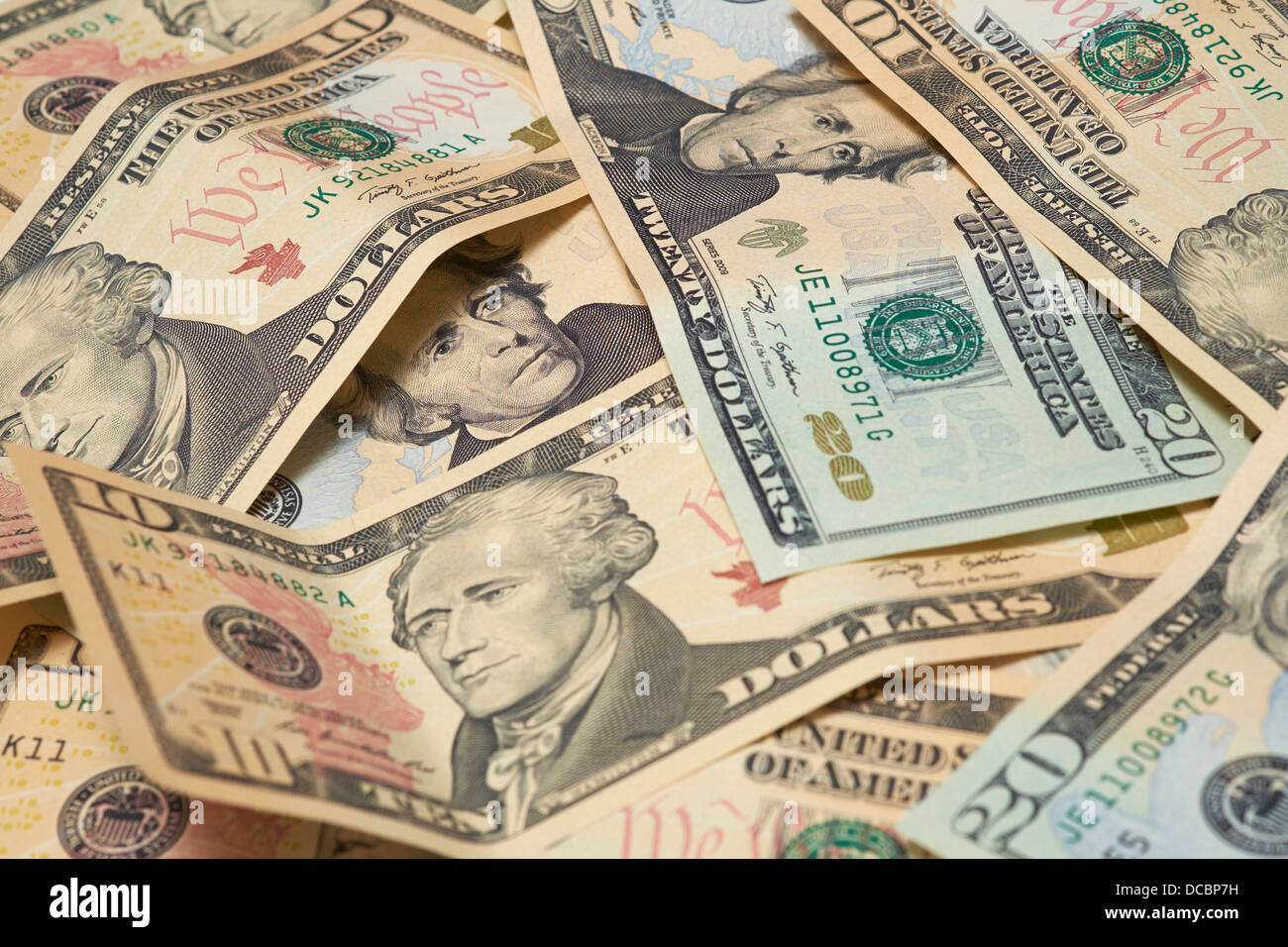 American Currency, American Dollars Stock Photo - Alamy