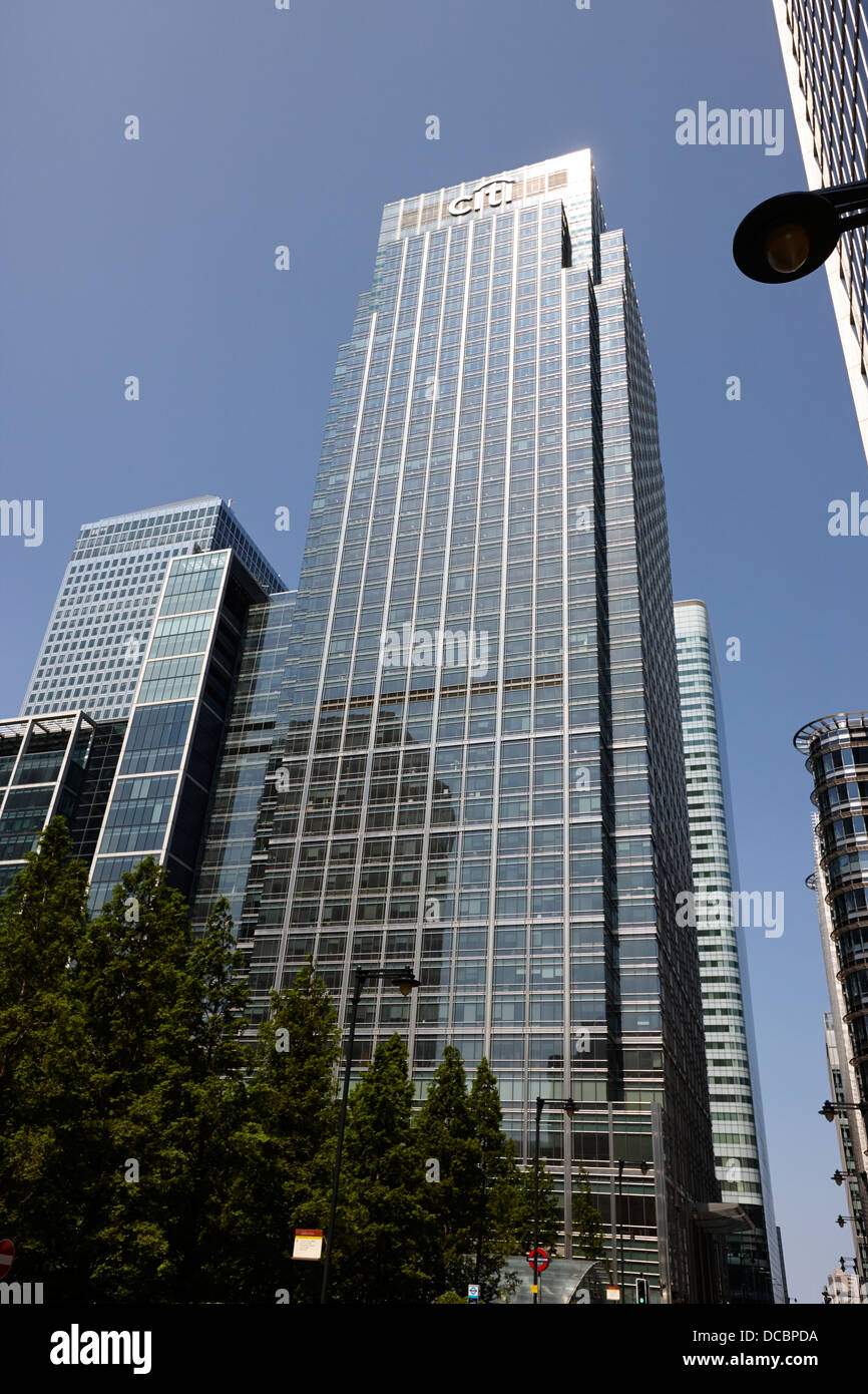 citigroup centre 33 and 25 canada square canary wharf London England UK ...