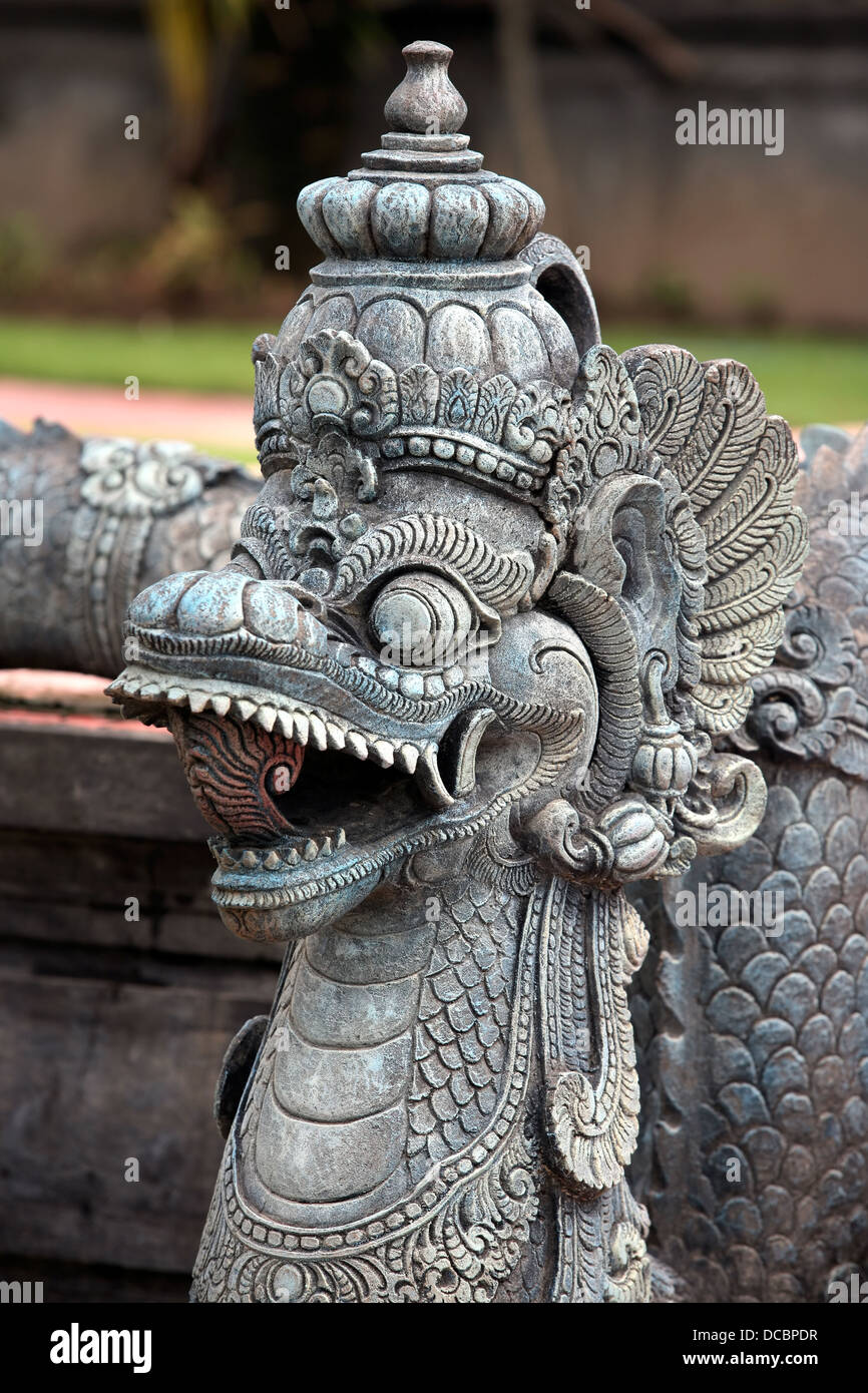 Balinese stone statue Stock Photo - Alamy