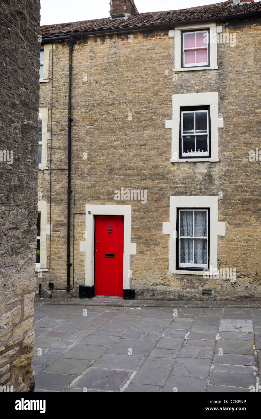Terraced Houses Sheppards Barton Frome Stock Photo - Alamy