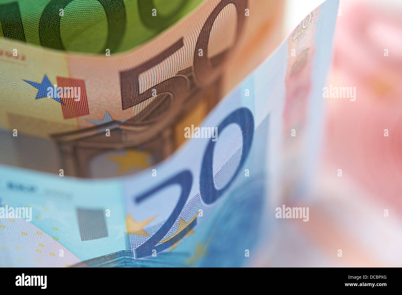 European Bank notes, Euro currency from Europe, Euros Stock Photo - Alamy