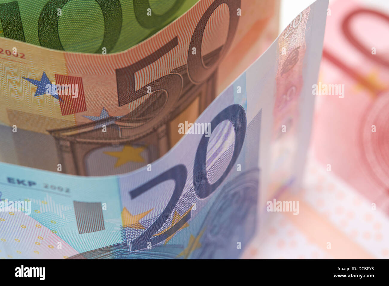European Bank notes, Euro currency from Europe, Euros Stock Photo - Alamy