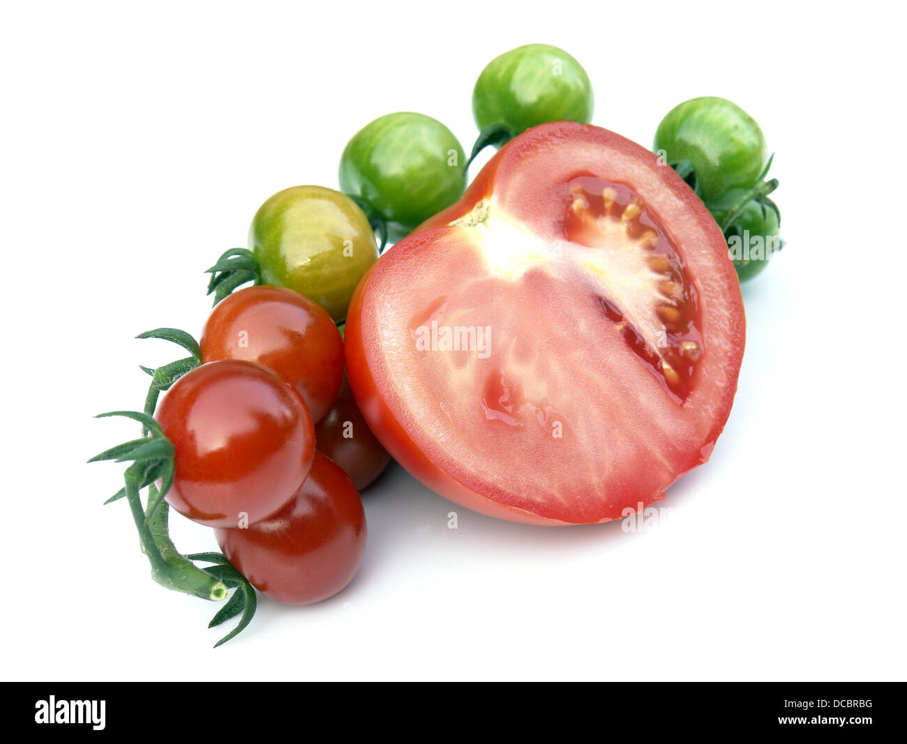 Big and small tomato Cut Out Stock Images & Pictures - Alamy