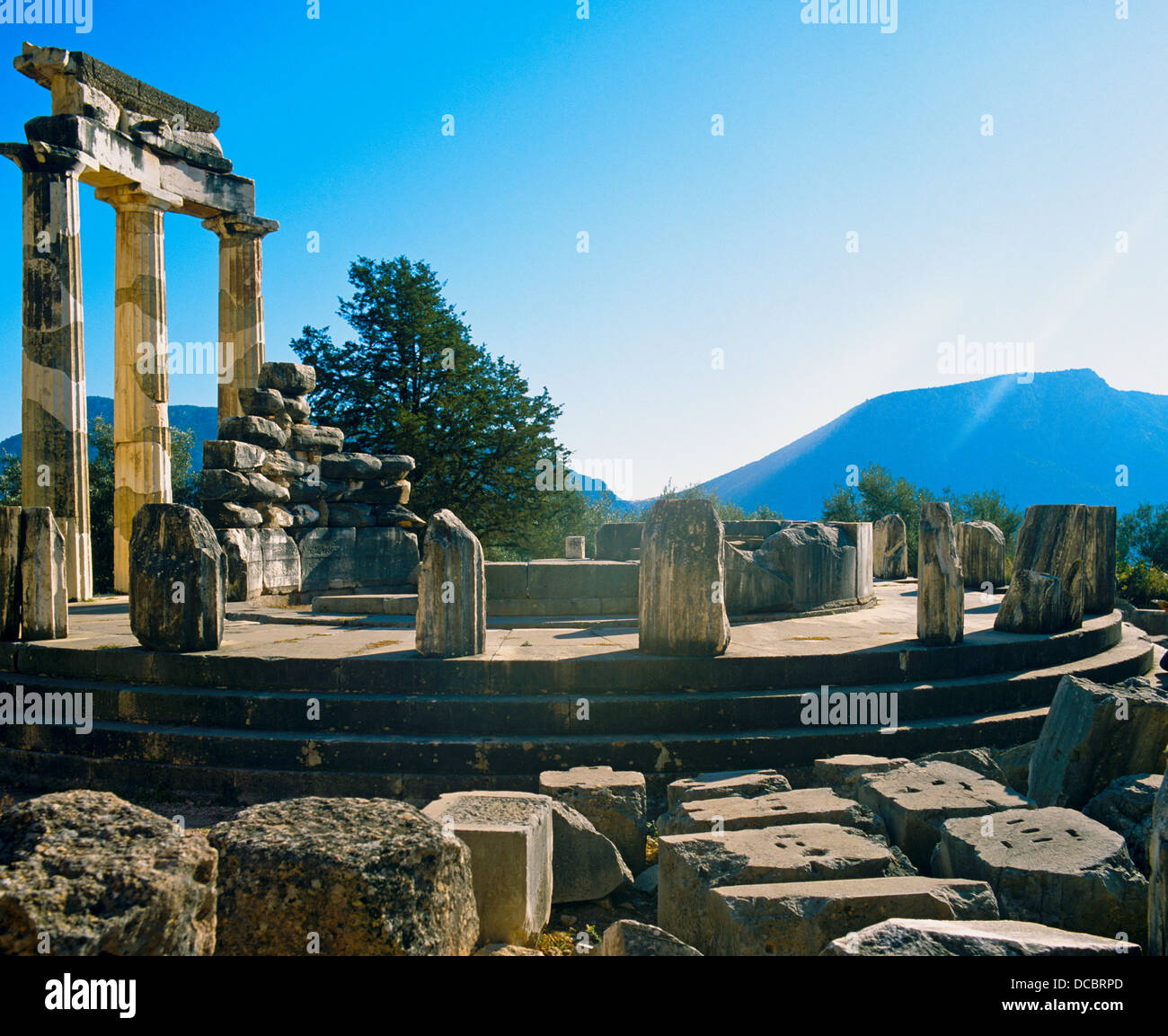 Iconic Delphi Temple High Resolution Stock Photography and Images - Alamy