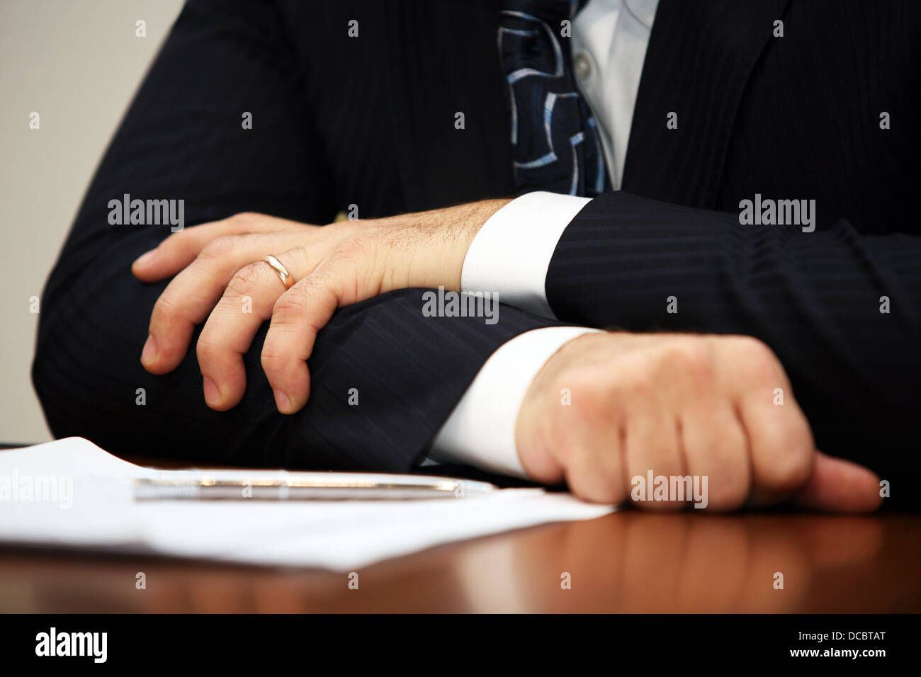 Hand of the businessman Stock Photo - Alamy