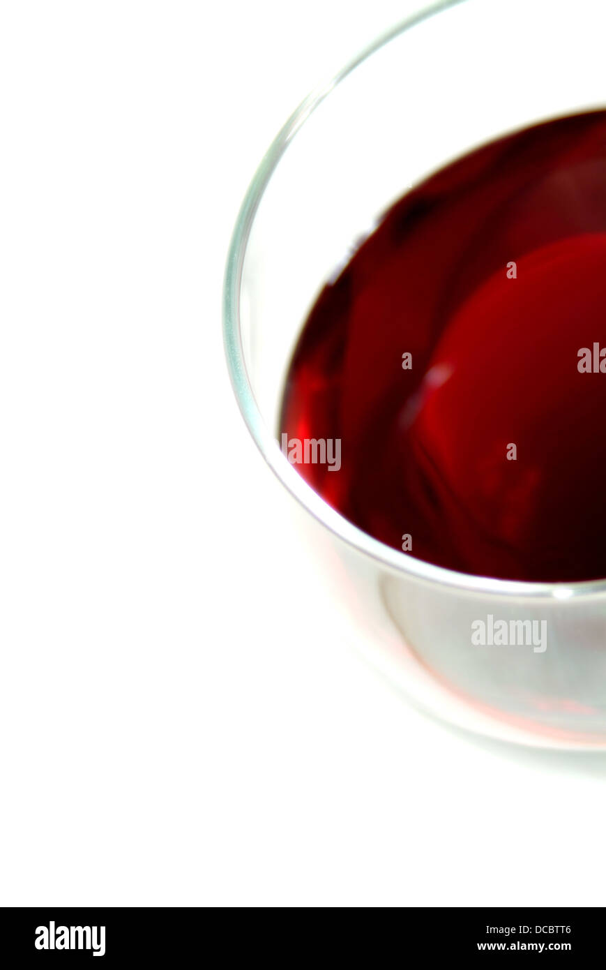 red wine in a glass Stock Photo - Alamy