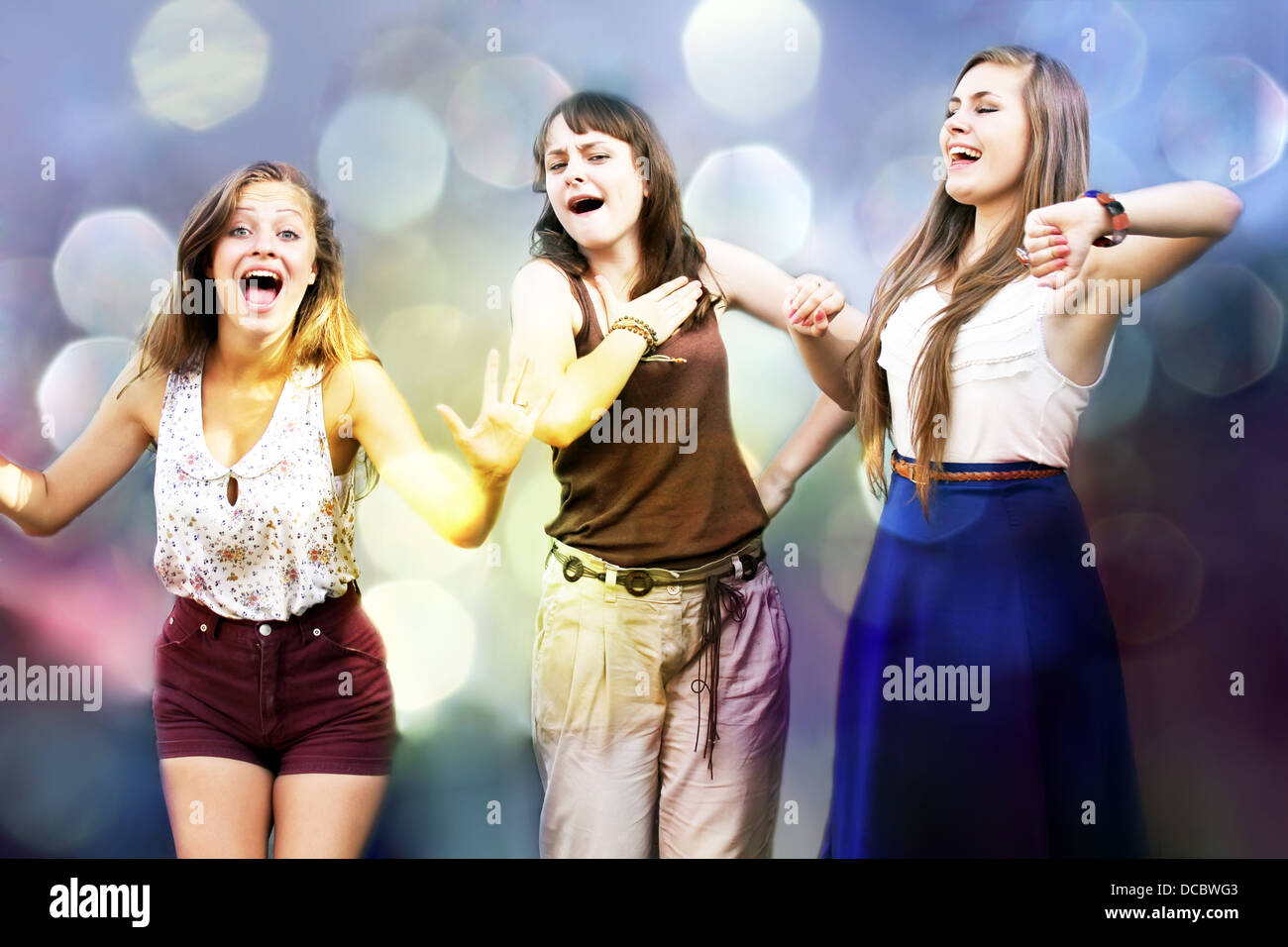 High school party girls hi-res stock photography and images - Alamy