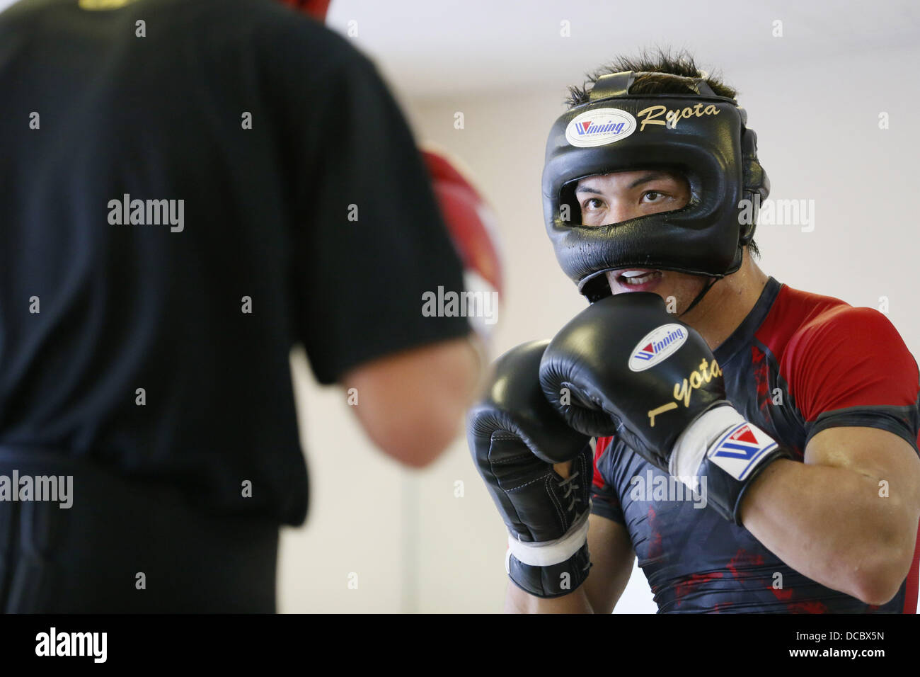 Tokyo, Japan. 14th August 2013. Ryota Murata, August, 2013 - Boxing ...