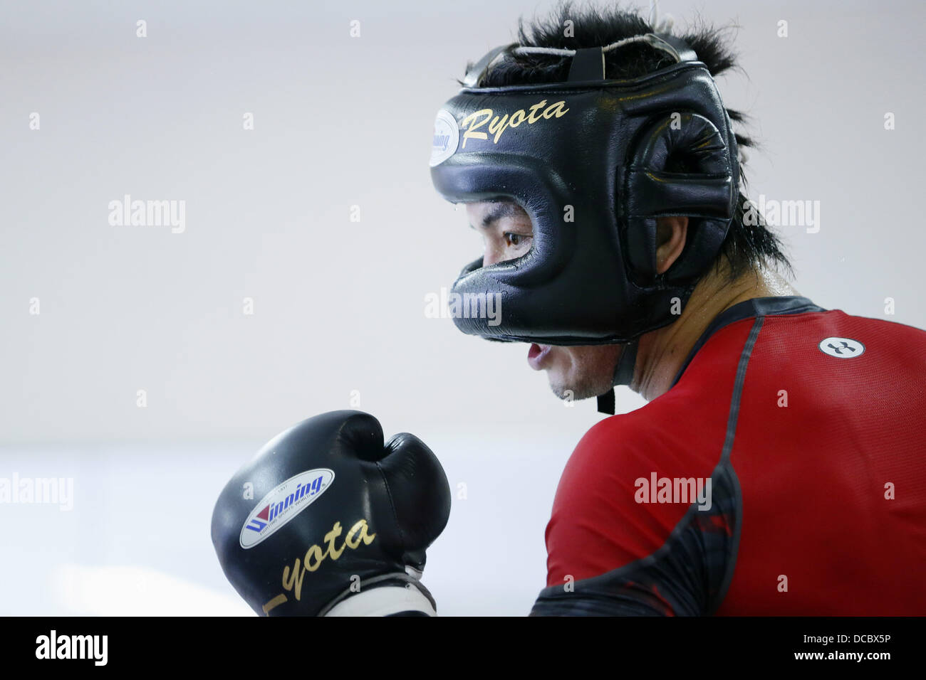 Tokyo, Japan. 14th August 2013. Ryota Murata, August, 2013 - Boxing ...