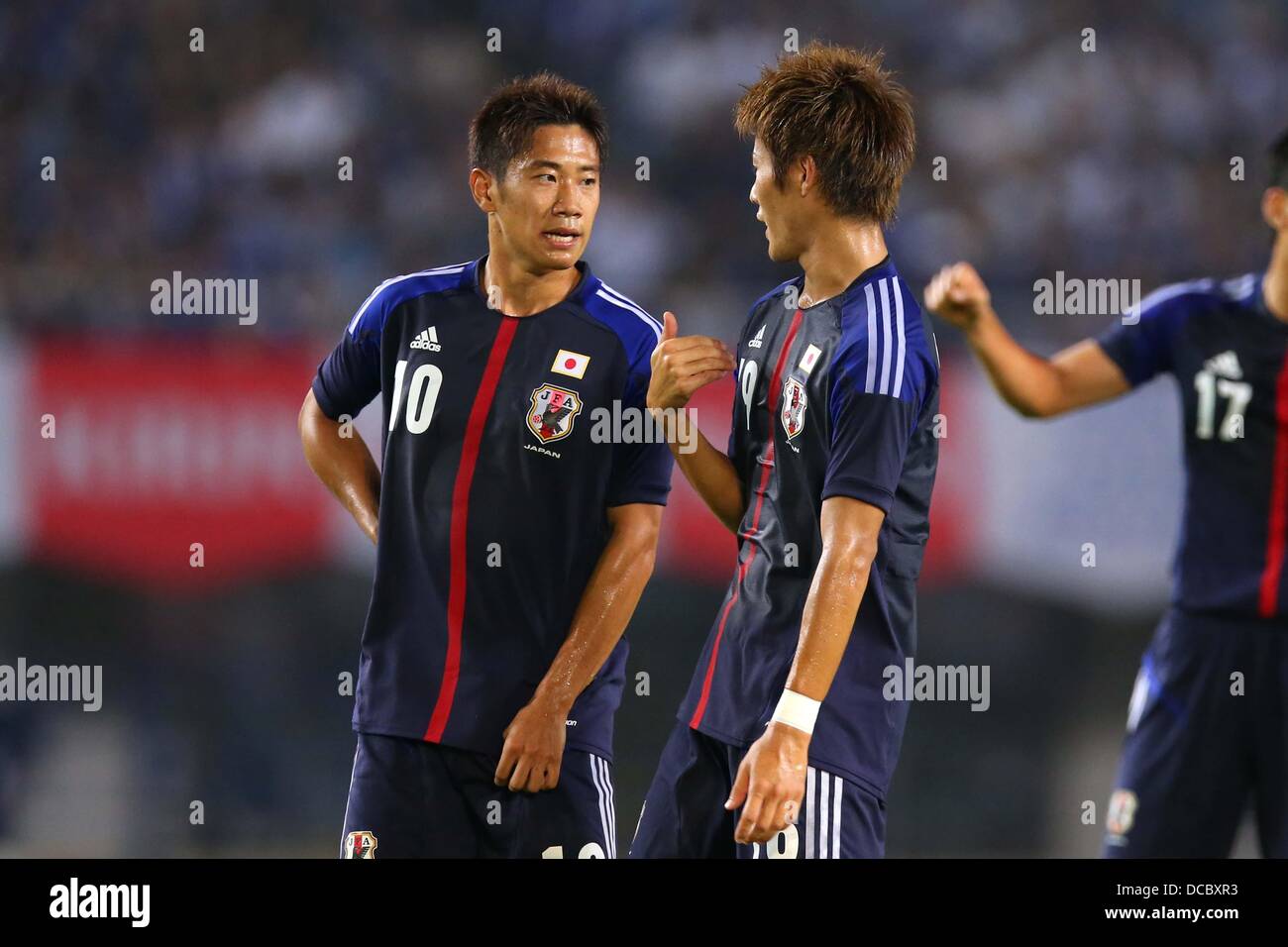 (L-R) Shinji Kagawa, Yoichiro Kakitani (JPN), AUGUST 14, 2013 ...